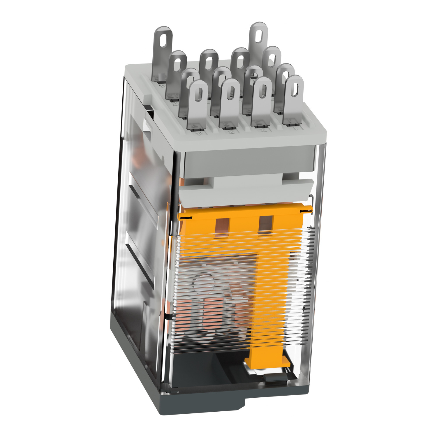 RXM4LB1BD - miniature plug-in relay - Harmony RXM2L - 4 C/O - 24 V DC ...