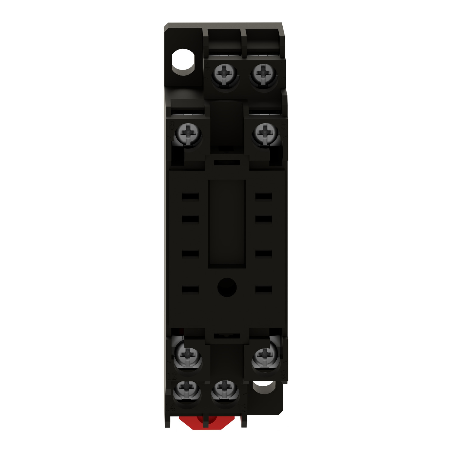 RXZE1M2C - socket, Harmony Electromechanical Relays, for RXM2LB relays, 7A, screw clamp socket ...