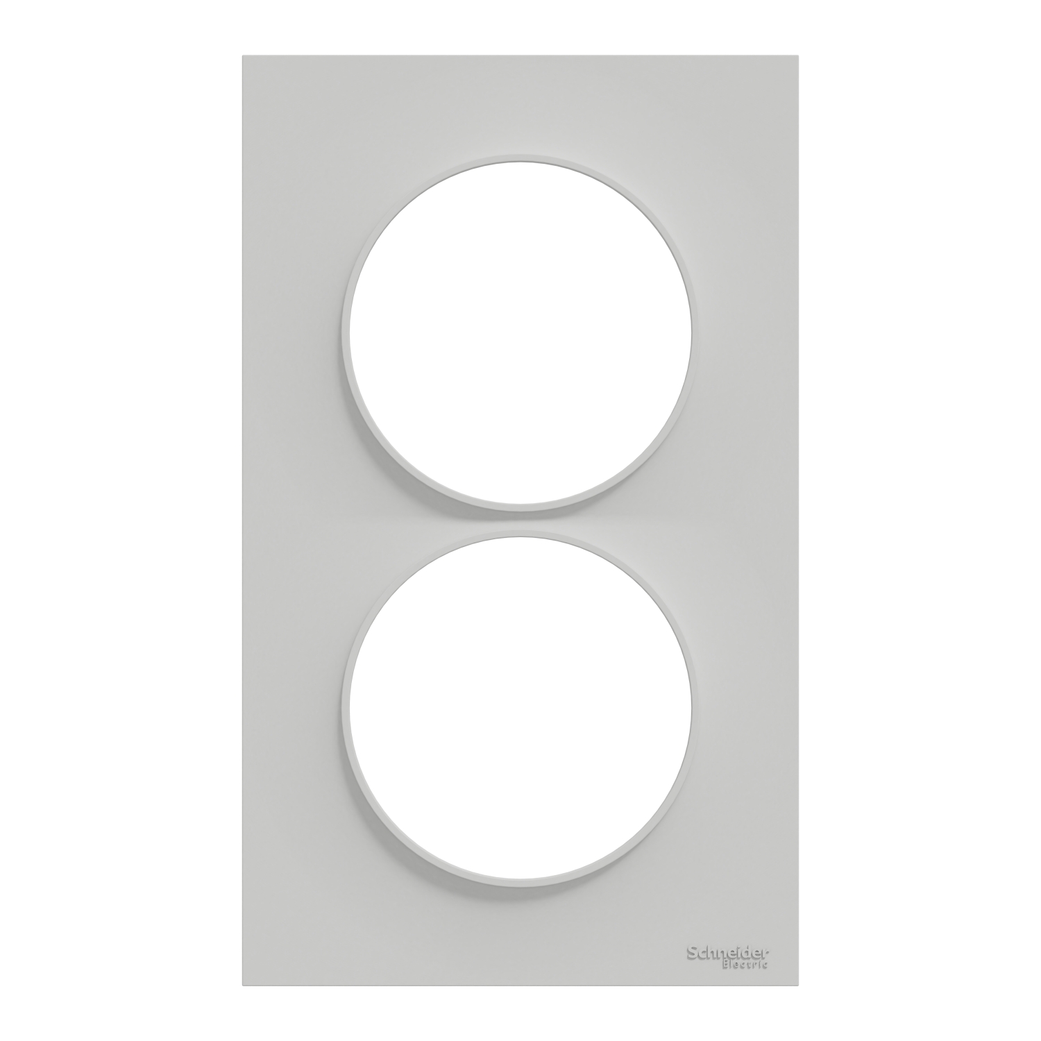 S520714A1 - Odace Styl - plaque - gris - 2 postes - entraxe 57mm ...