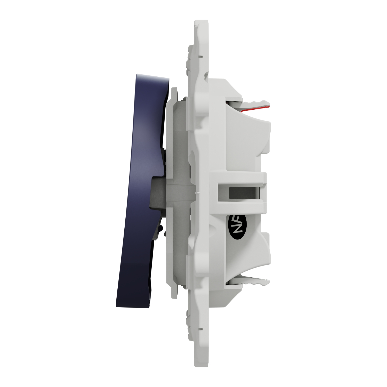 S550204 - Switch, Odace, mechanism with fixing frame, 1-pole 2-way, 10A ...