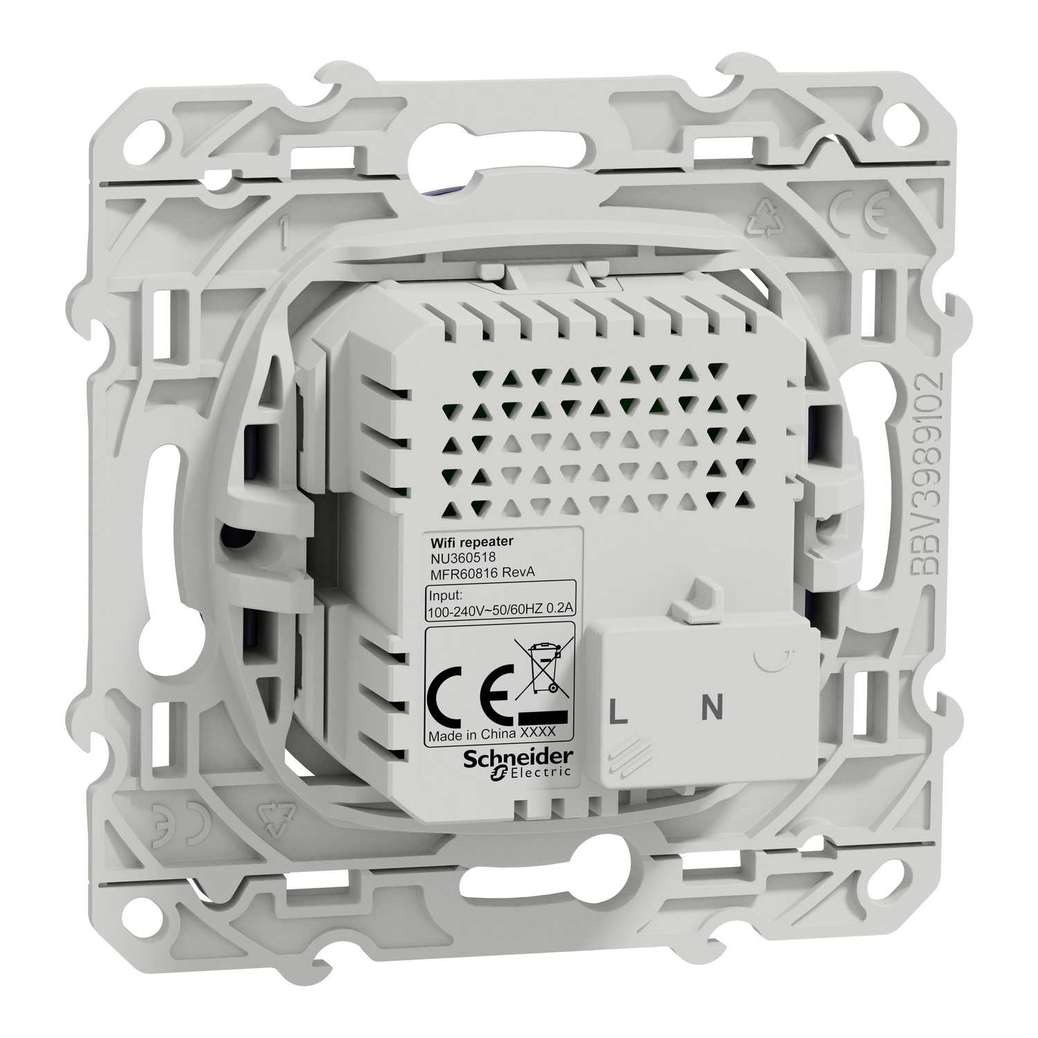 S550465 - Odace - répéteur wifi- 300Mb/s 2.4 GHz - 2 mod - bornier vis ...