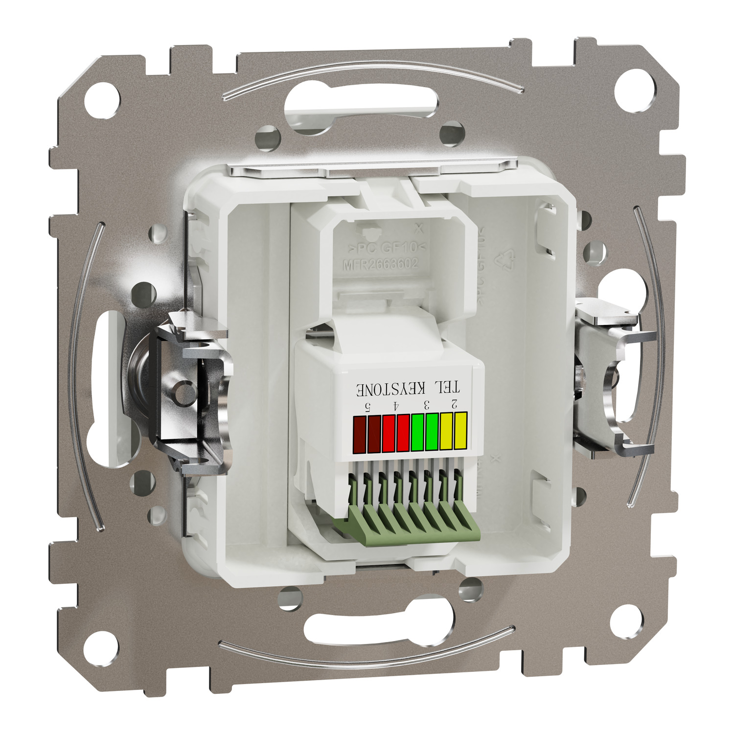 SDD111491 - Sedna Design, Priza telefon RJ11, alb | Schneider Electric ...