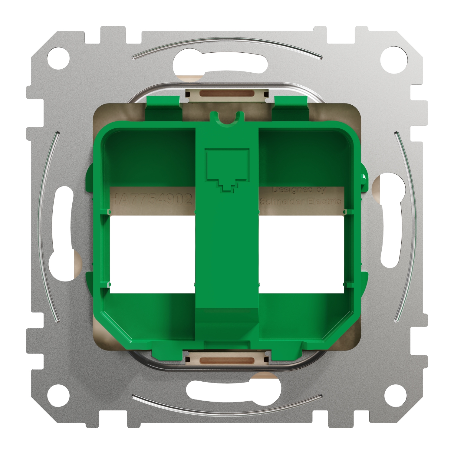 SDD112443C - Sedna Design, Placa GREEN RJ45, bej | Schneider Electric ...