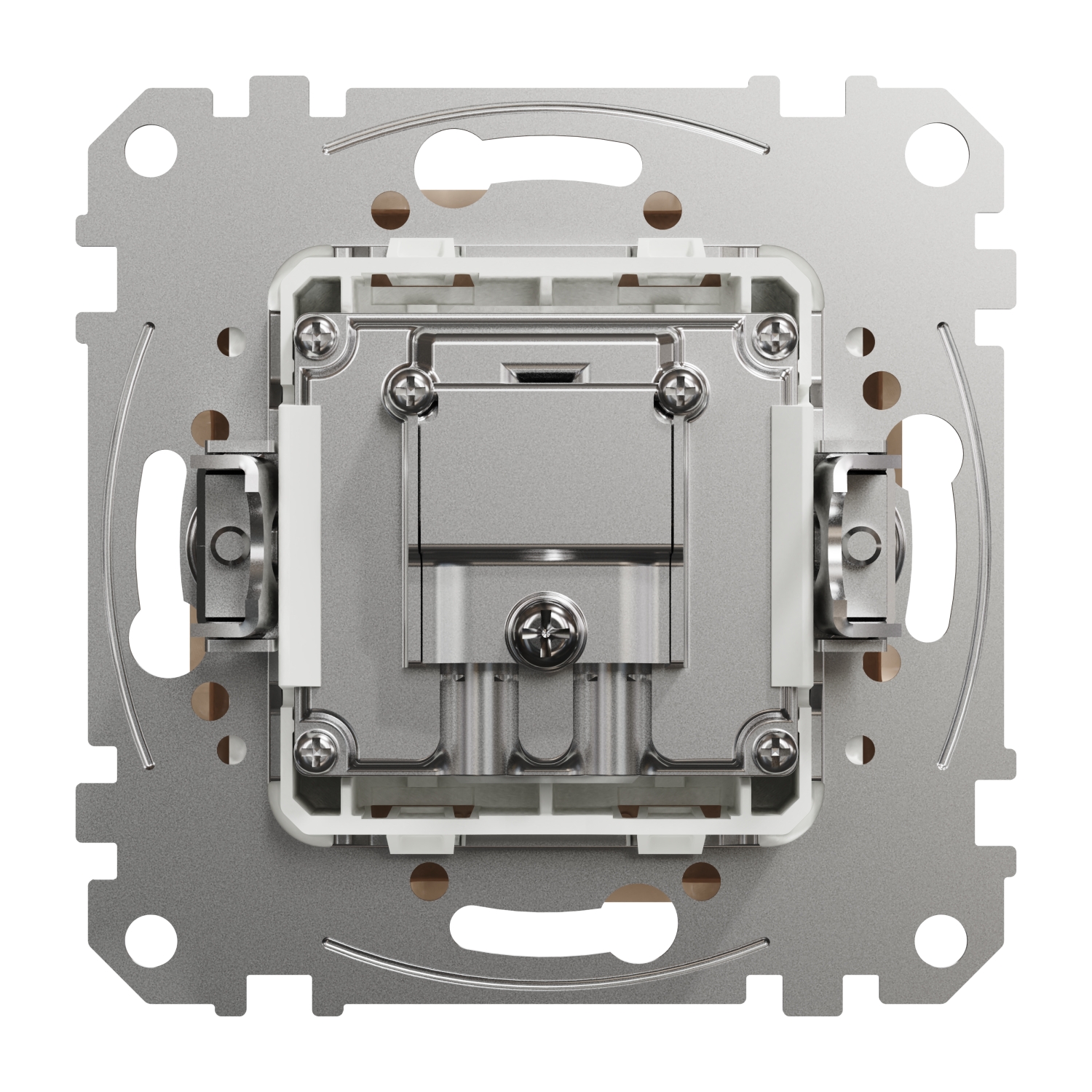 SDD112478S - TV/SAT socket, Sedna Design & Elements, male IEC, female ...
