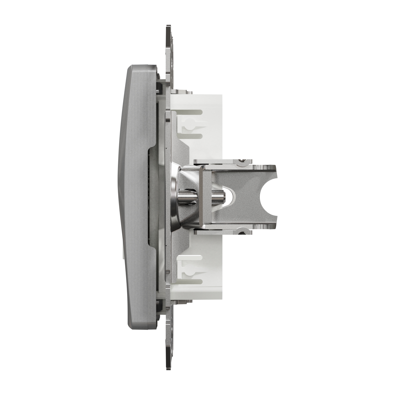 SDD113421 - Sedna Design, Placa pentru RJ45, HDMI, VGA, aluminiu ...