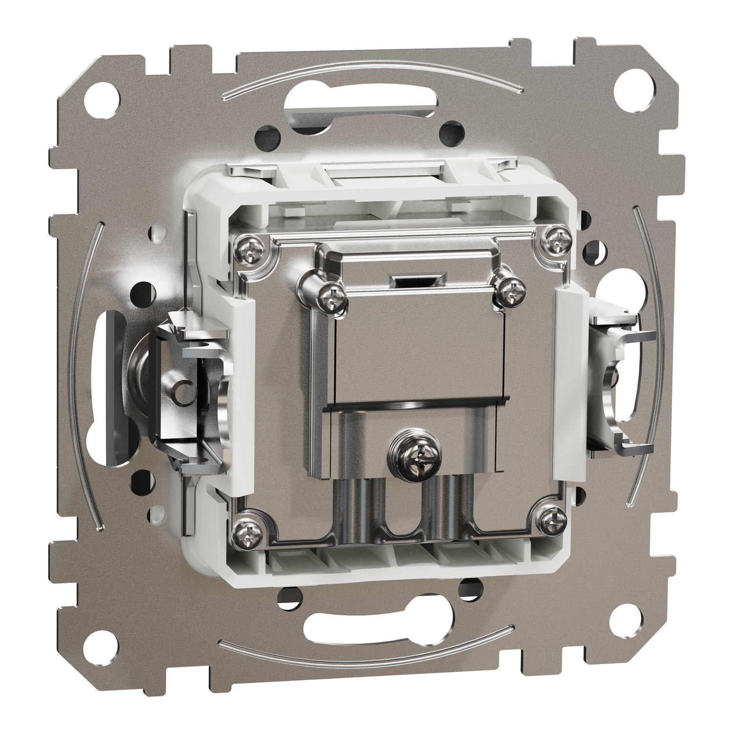 SDD113474S - TV/SAT socket, Sedna Design & Elements, male IEC, female ...