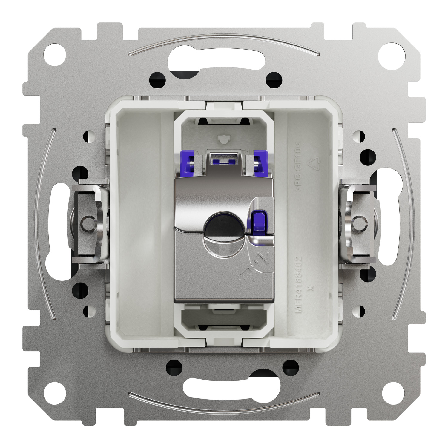 SDD114466S - Data socket, Sedna Design & Elements, RJ45 CAT6A STP, PRO ...