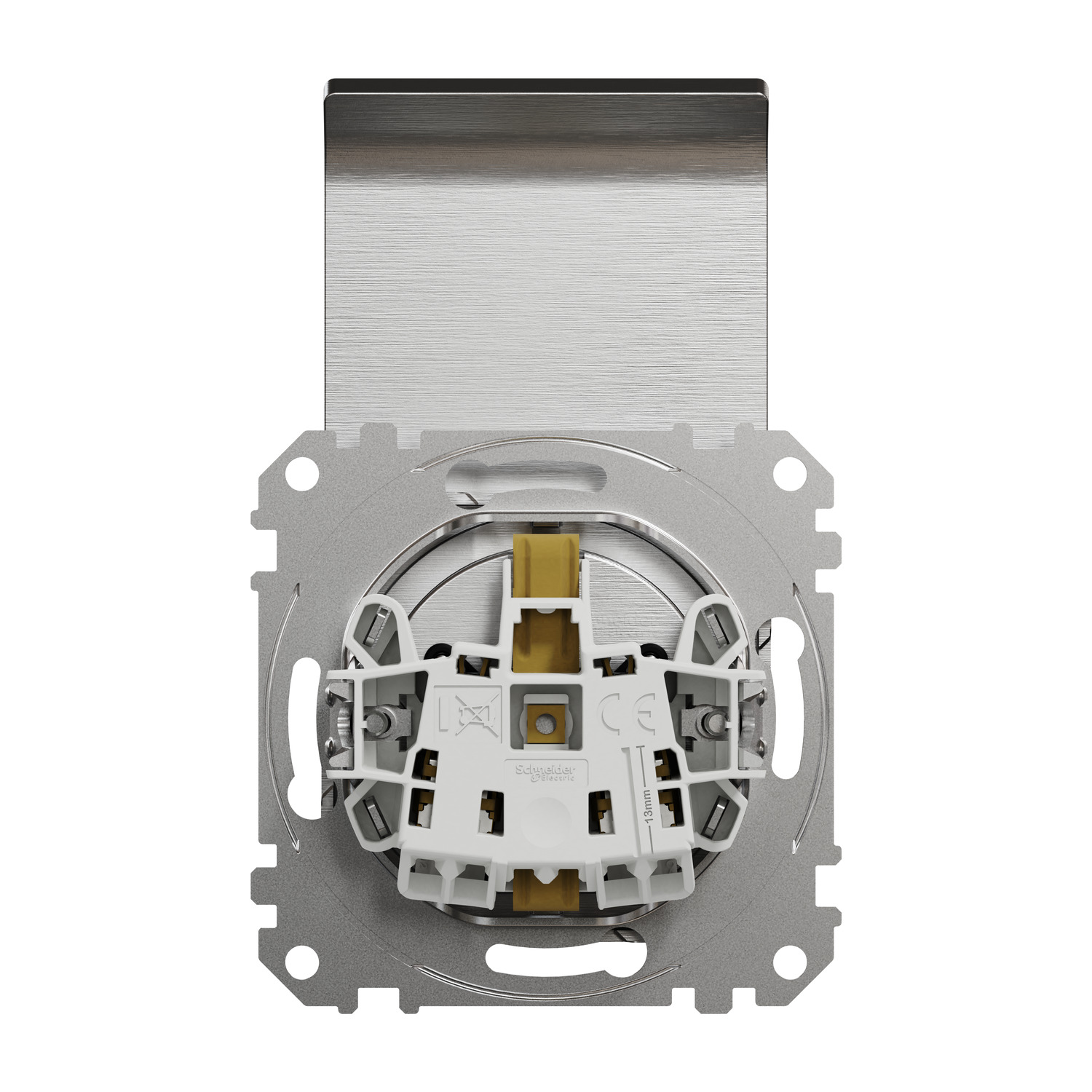 SDD170024 - Socket-outlet, Sedna Design & Elements, 16A, 250V, side ...