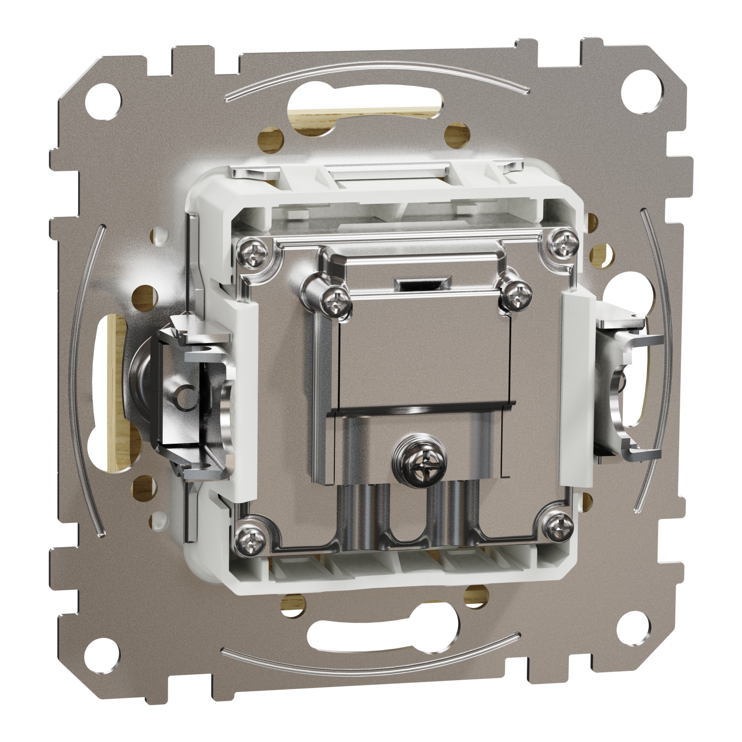 SDD180478S - TV/SAT socket, Sedna Design & Elements, male IEC, female ...