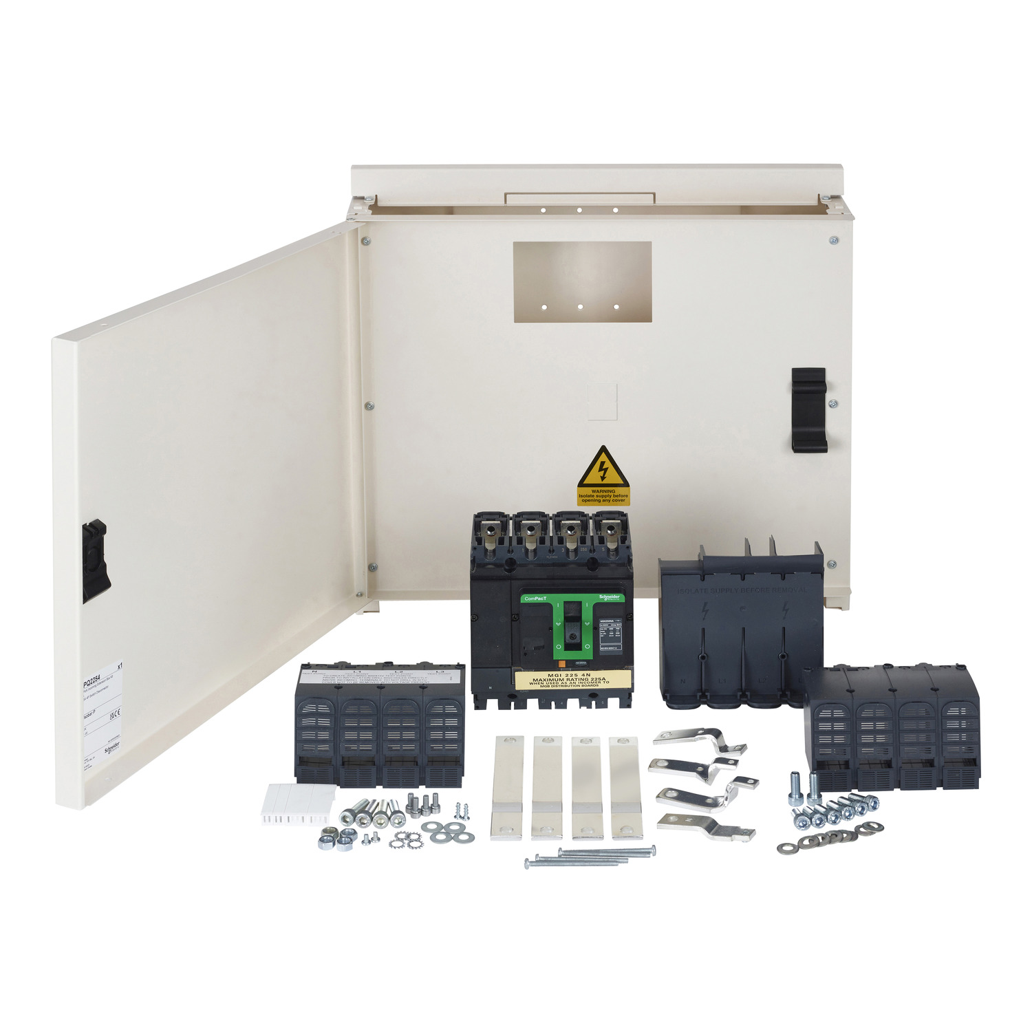 SEA9PQ2254 - Switch disconnector incomer, Acti9 Isobar P, 225A, 4P with ...