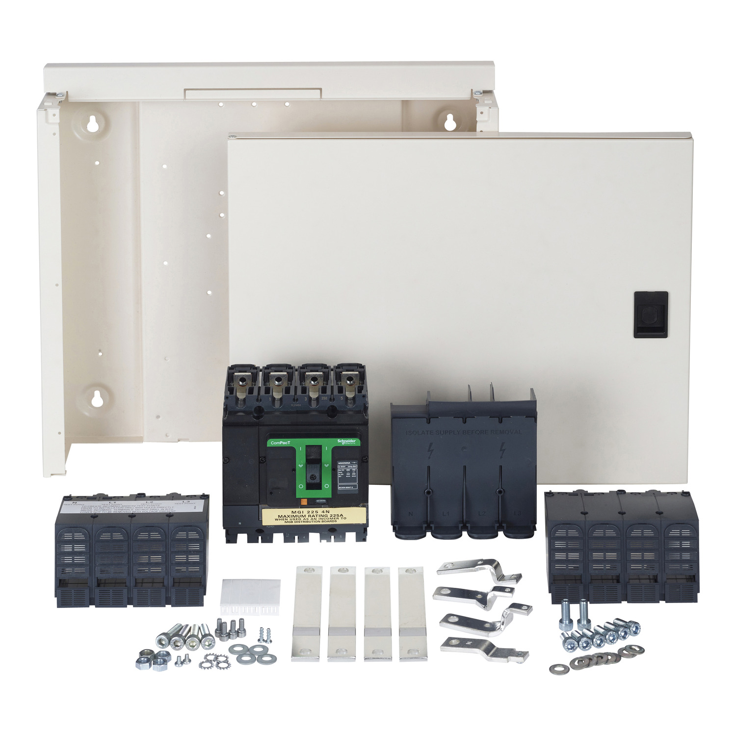 SEA9PQ2254 - Switch disconnector incomer, Acti9 Isobar P, 225A, 4P with ...