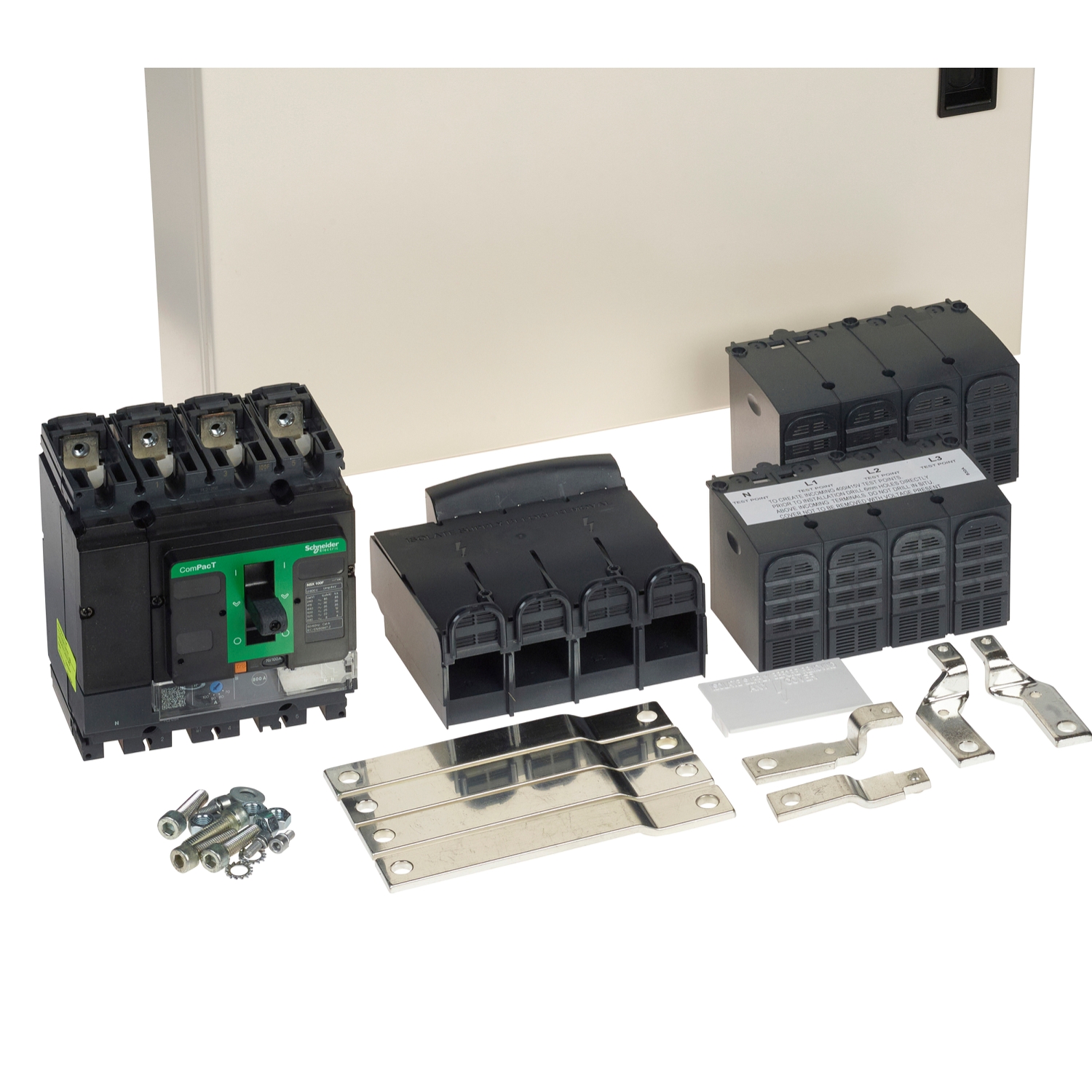 SEA9PQCB1004 - NSX MCCB Incomer, Acti9 Isobar P, 100A, 4P with ...