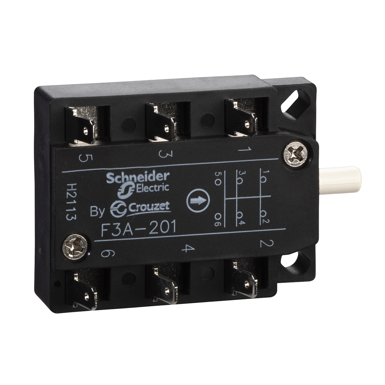 AAV85908 - Auxiliary contact, SF, LF, spare part, 1 normally opened and ...