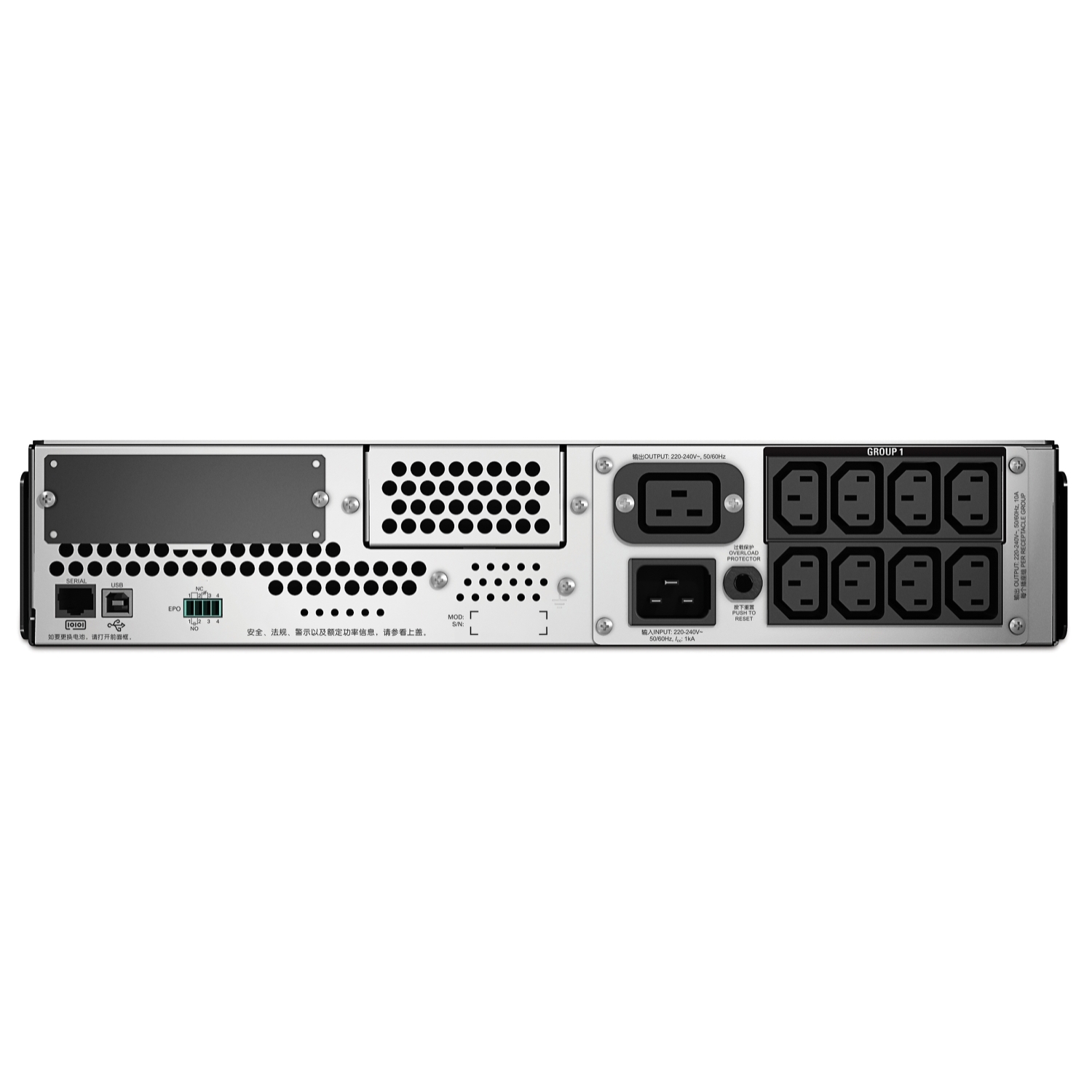 SMT3000RMI2U-CH - "Smart-UPS SMT系列机架式3000VA" | 施耐德电气