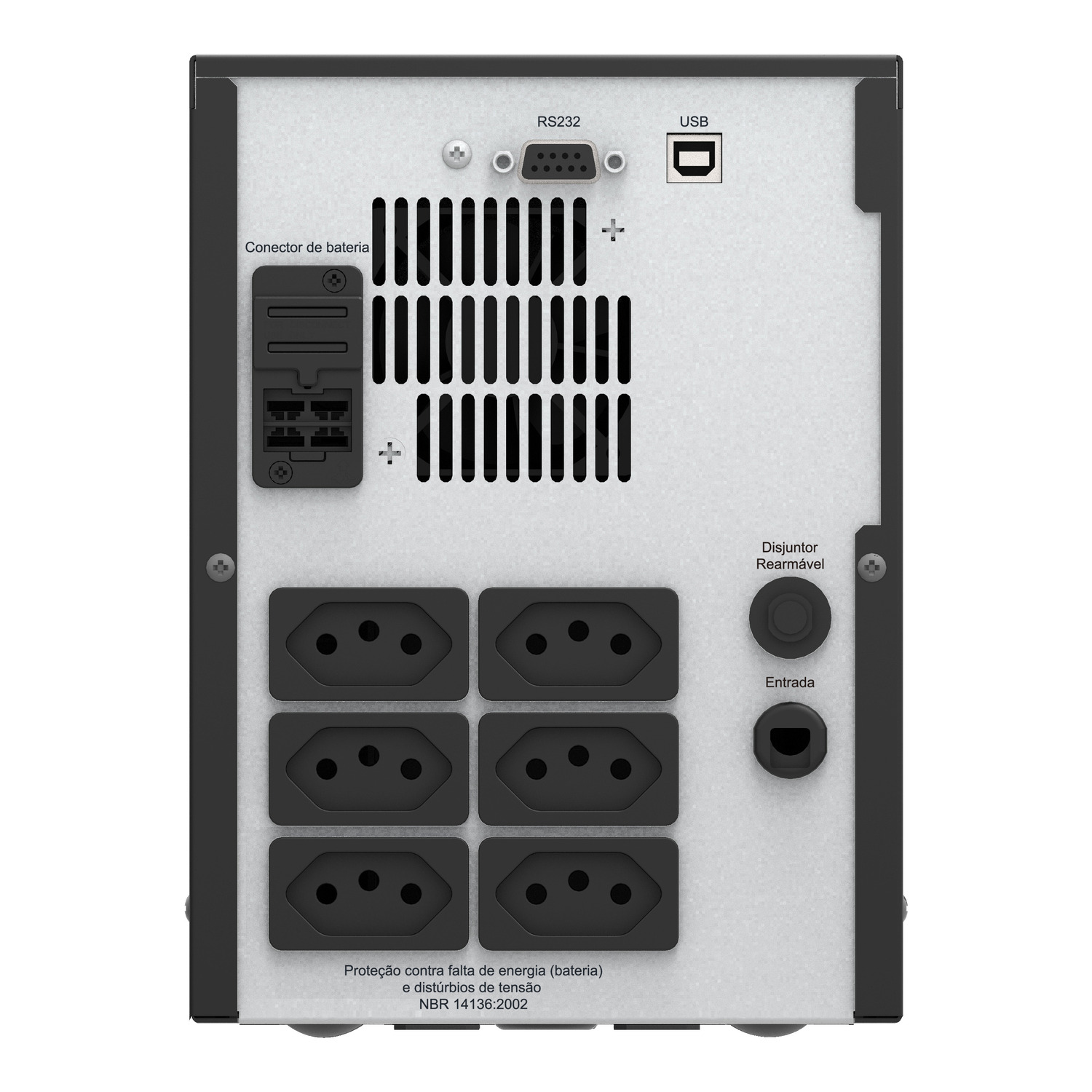 SMV1000A-BR - Nobreak APC Easy UPS SMV, em torre, linha interativa ...