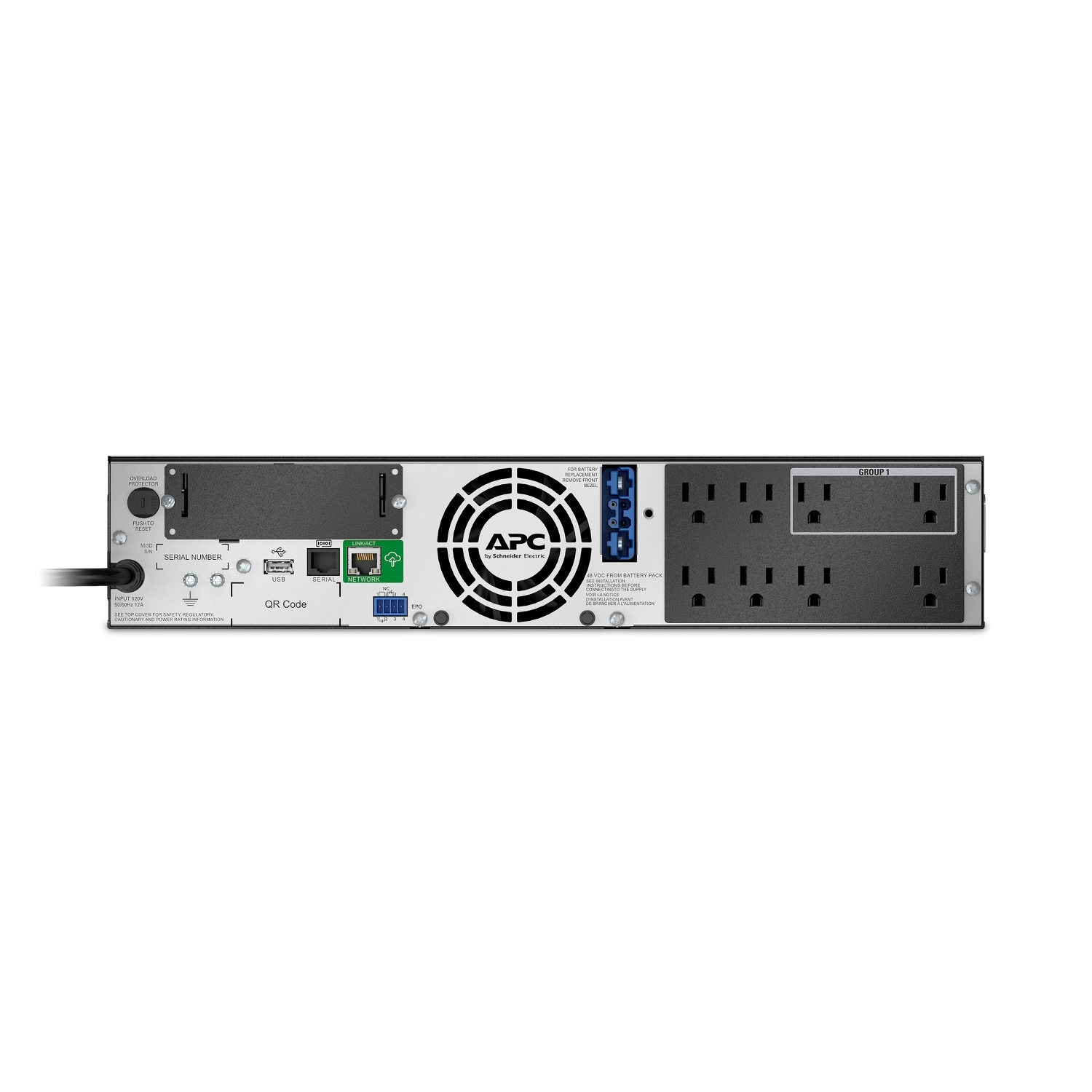SMX750CUS - APC Smart-UPS X, Line Interactive, 750VA, Rack/tower ...