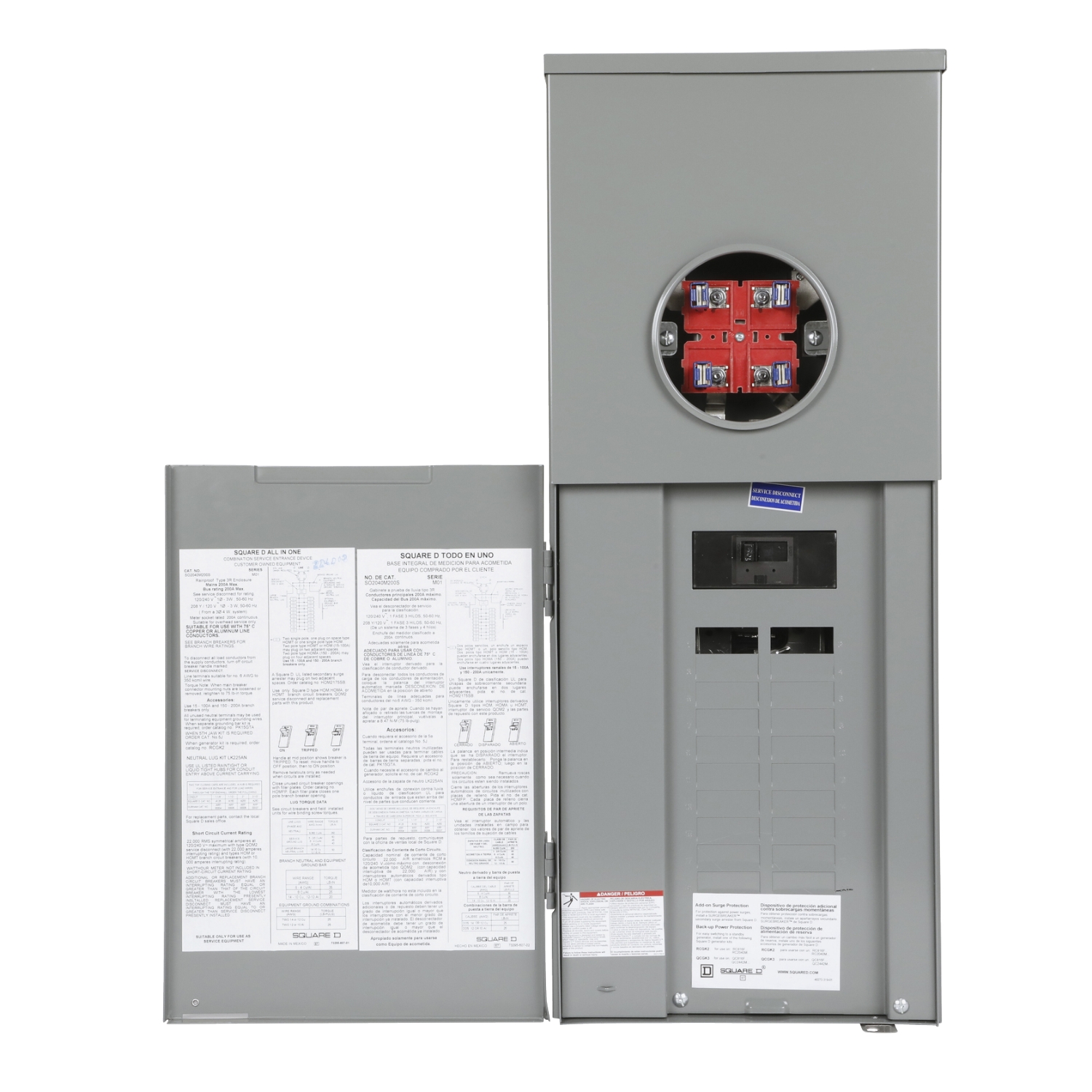 SO2040M200S - Homeline All In One combination service entrance device ...