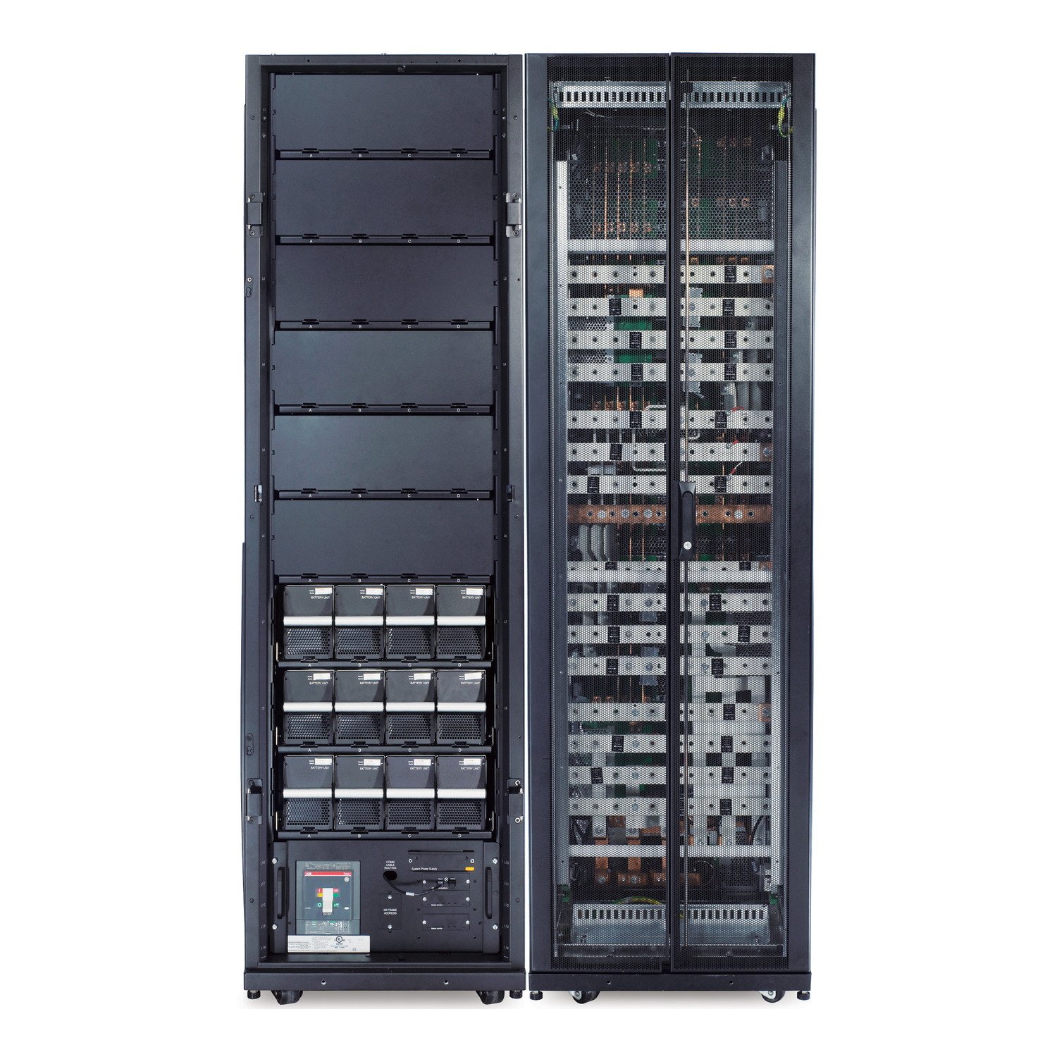 SY32K160H-PD - Symmetra PX 32kW, 160kW까지 확장 가능, 400V, 통합된 모듈형 배전 장치 포함 ...