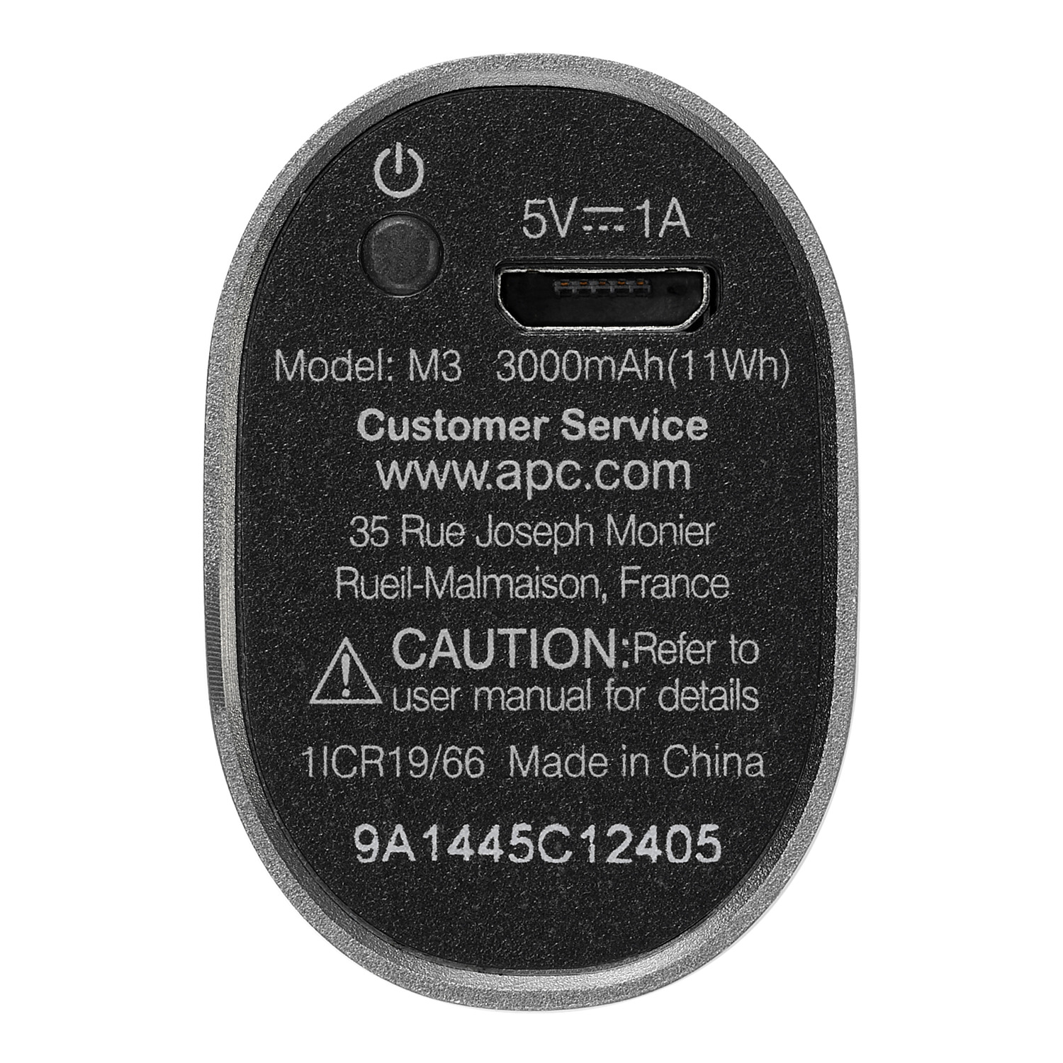 APC Mobile Power Pack, 3000mAh Li-ion cylinder, Titanium ( EMEA/CIS/MEA ...