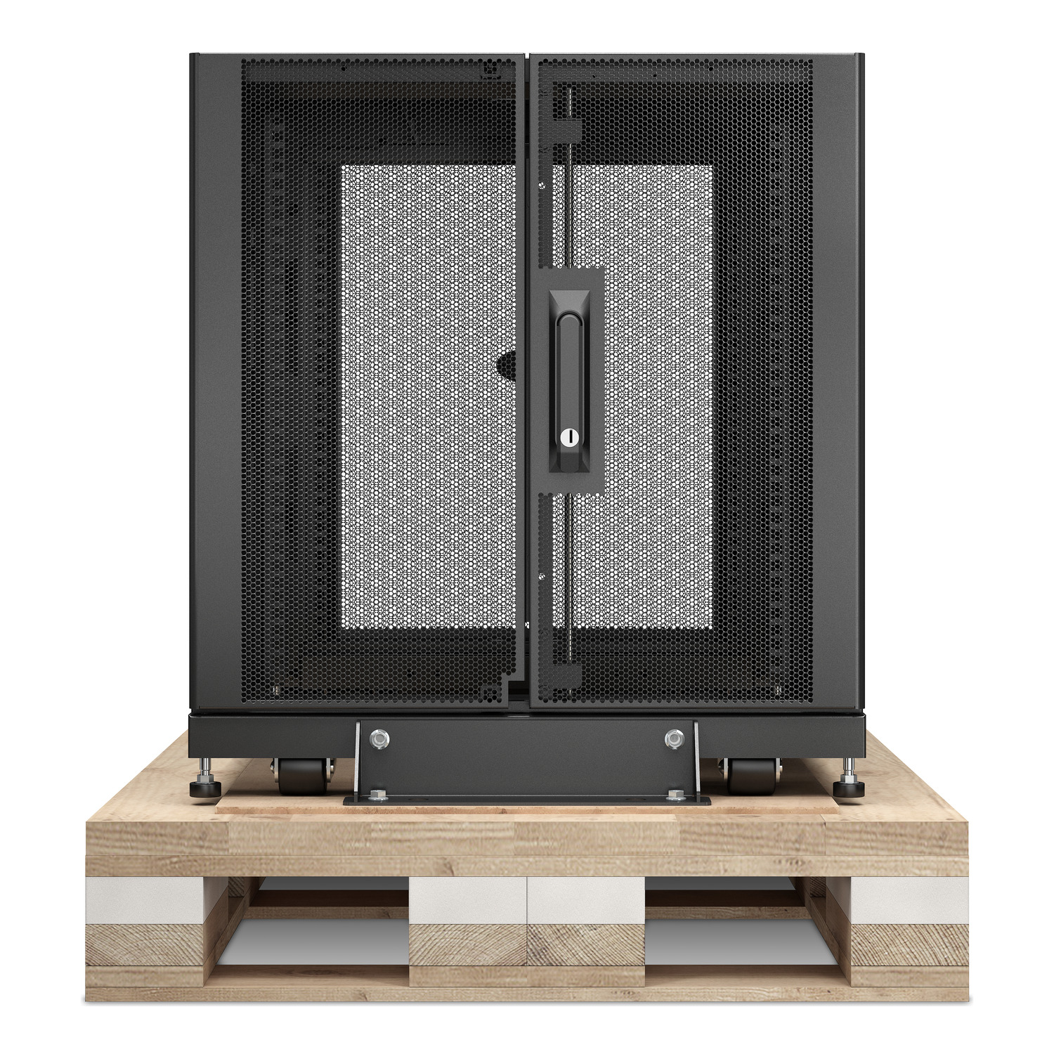 AR3103SP - APC NetShelter SX, Server Rack Enclosure, 12U, Shock ...