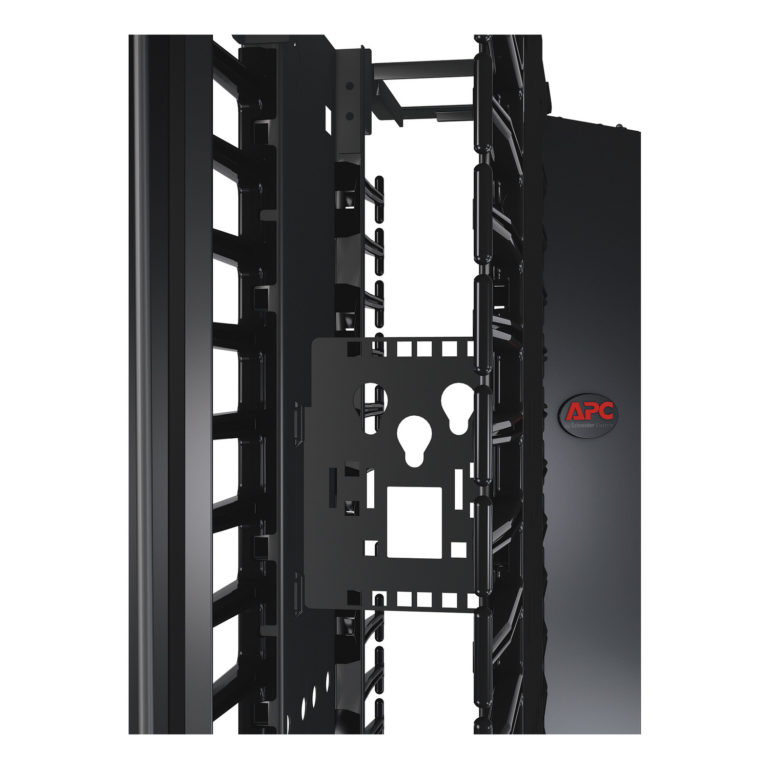 APC NetShelter Cable Management, Connector Accessory Bracket, for 6 ...