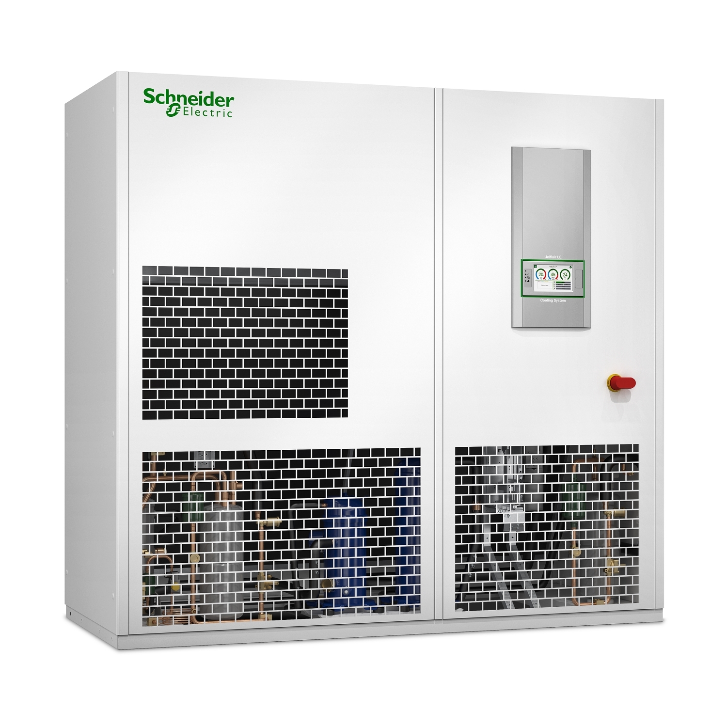 Direct Expansion water cooled precision air conditioners, Upflow with ...