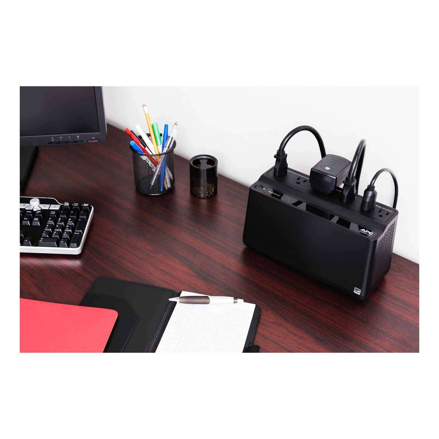 BE425M-LM - Unidad Back-UPS ES de APC, 6 tomas de salida, 425 VA 120 V ...