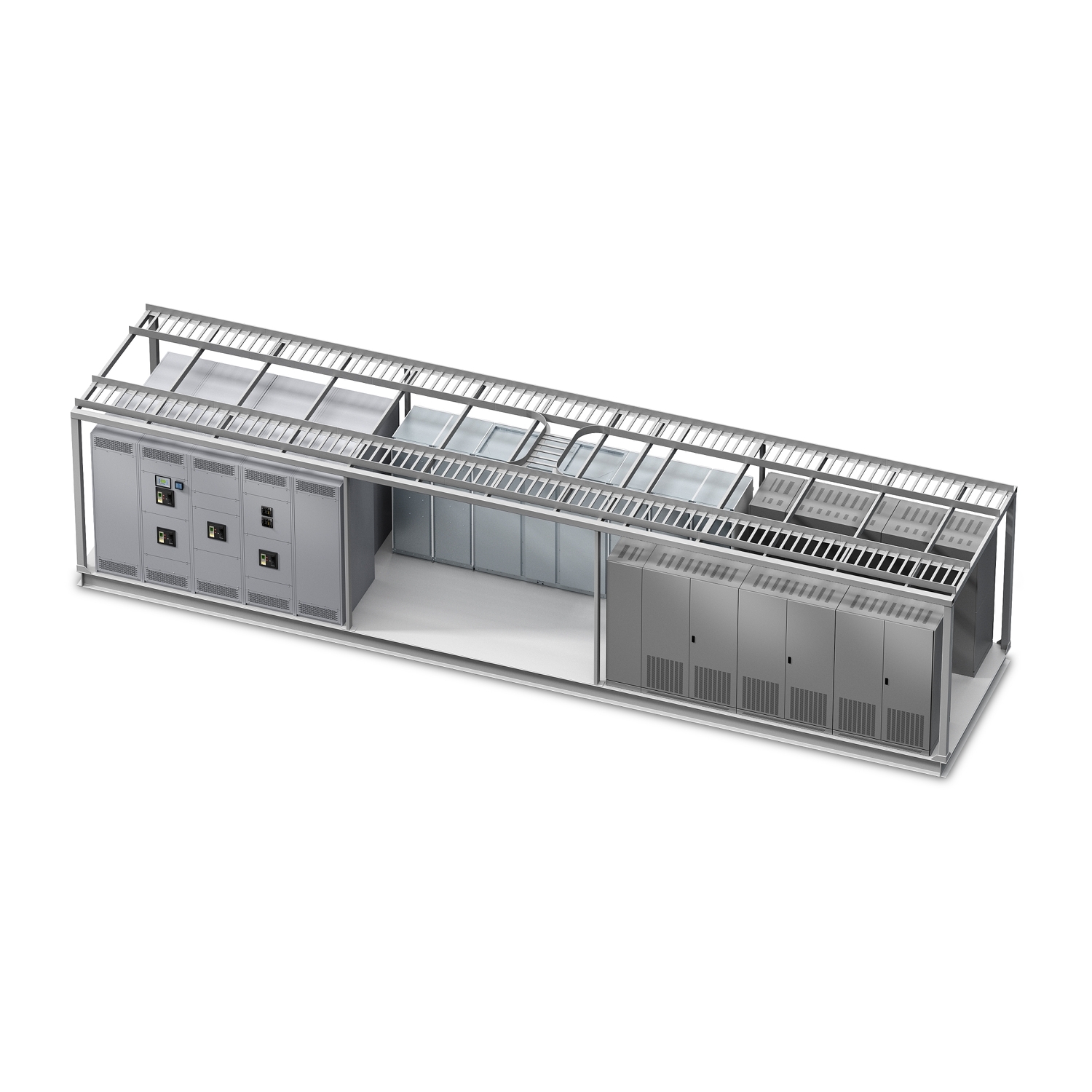 Prefabricated Power Skid 1250kW 480V/60Hz with Galaxy VX UPS ...