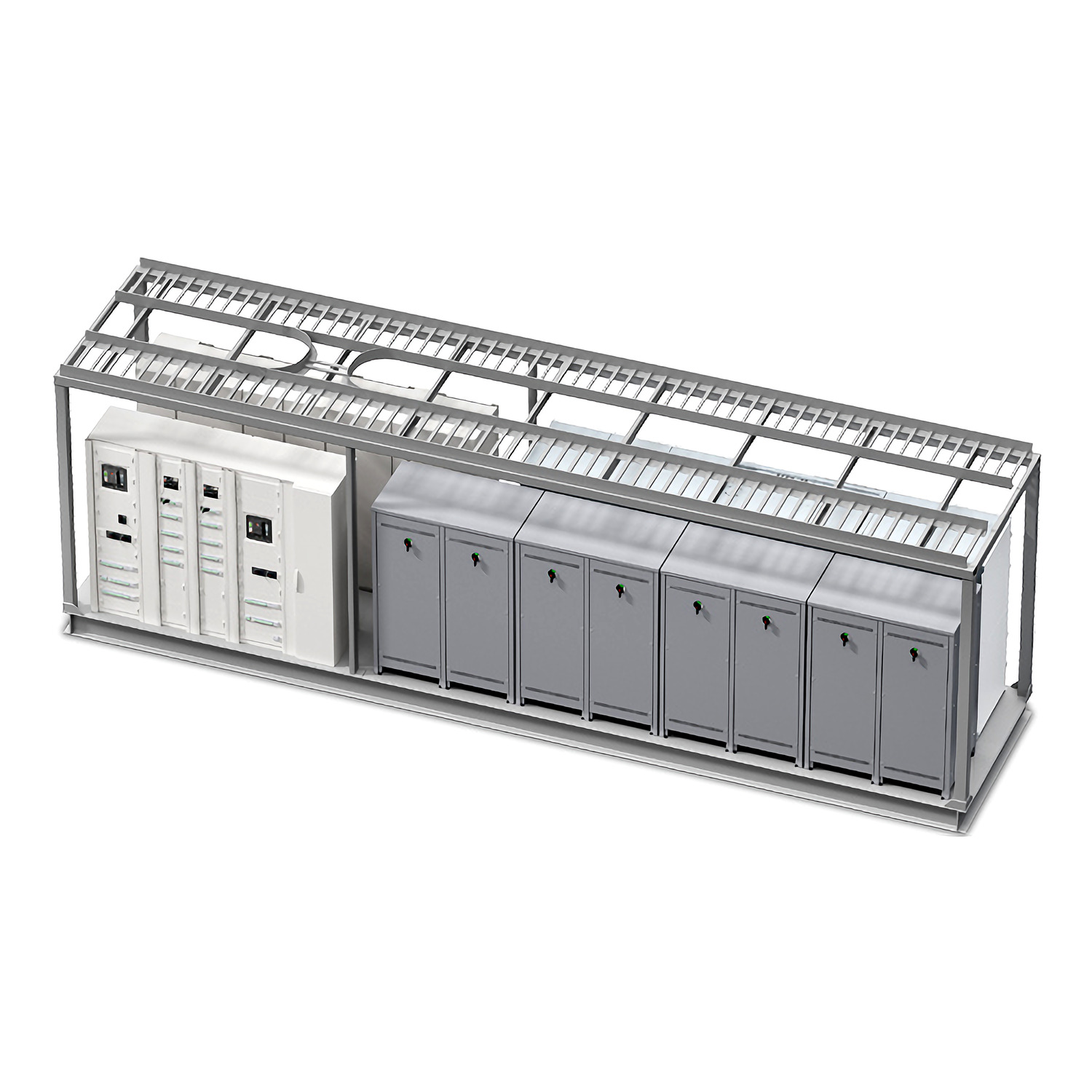 PFMPS1250EBVX - Prefabricated Power Skid 1250KW 400V/50HZ with Galaxy ...