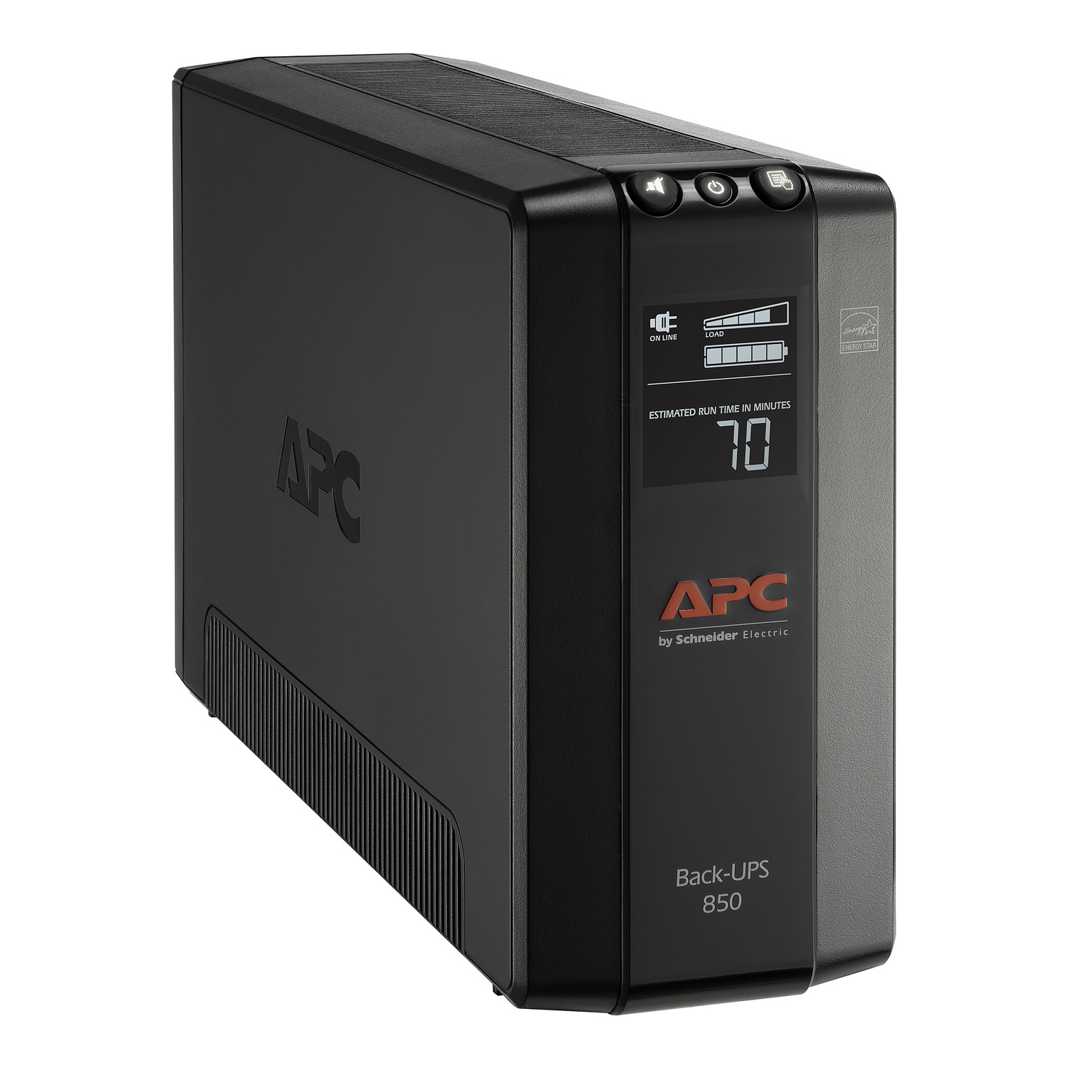 BX850M - APC Back-UPS 850, Compact Tower, 850VA, 120V, AVR, LCD, 8 NEMA ...