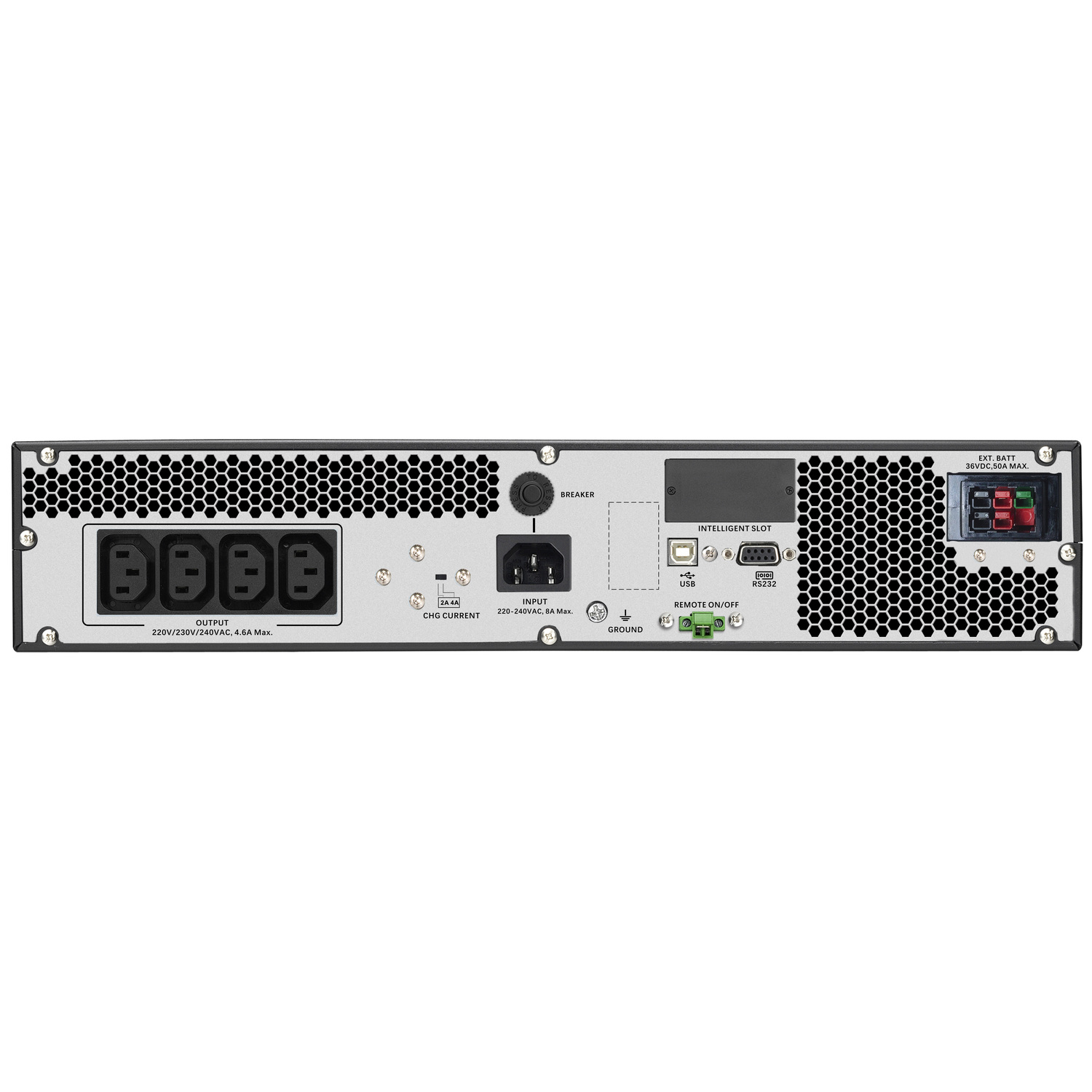 SRVPM1KRIL-H - APC Easy UPS On-Line, 1000VA/800W, Rackmount 2U, 230V ...