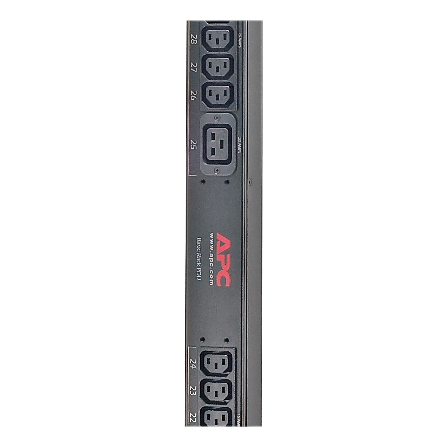 AP7568 - Rack PDU,Basic,Zero U,12.5kW,208V,(30)C13,(6)C19;3' Cord ...