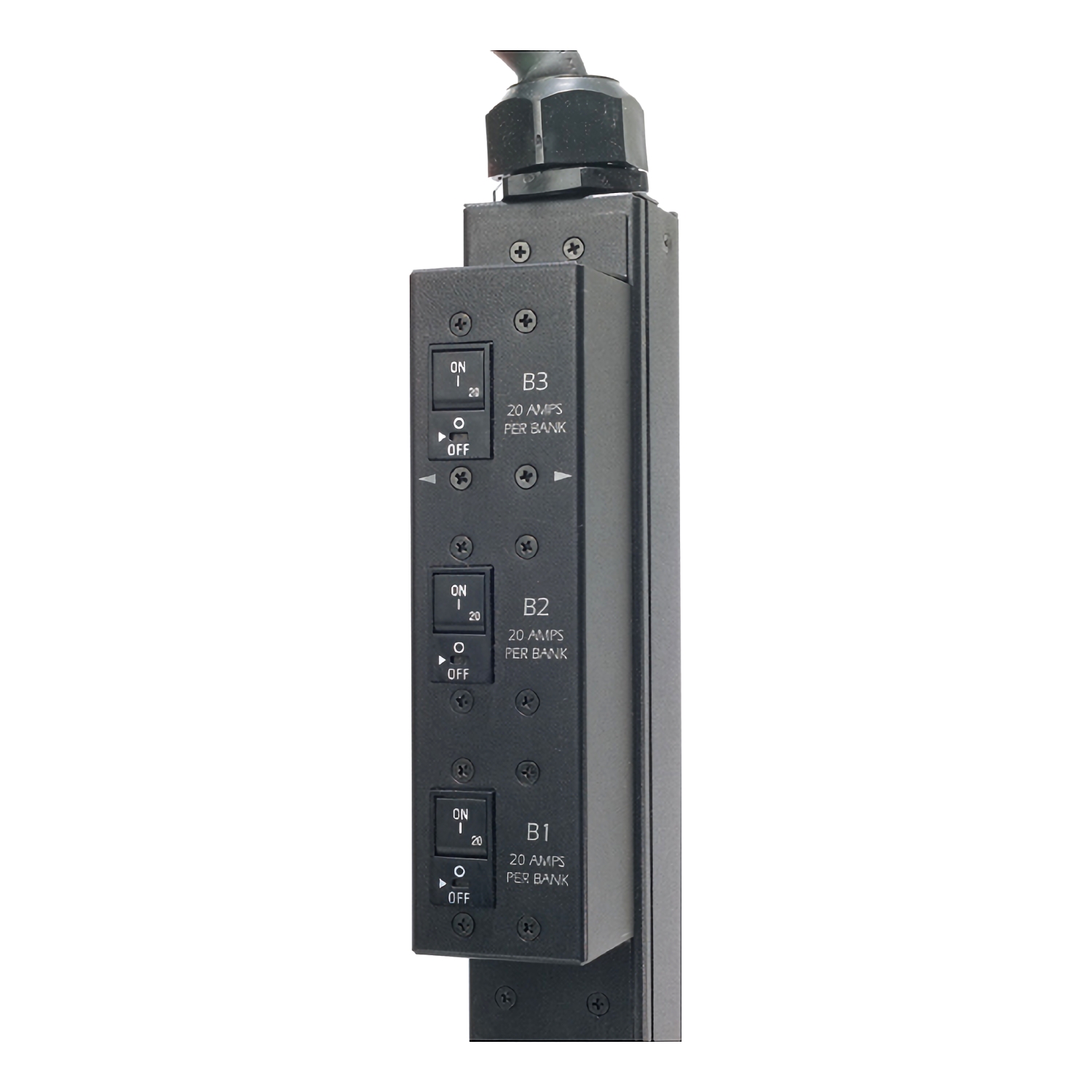 Rack PDU, Metered, Zero U,12.5kW,208V,(30)C13,(6)C19; 3' Cord - AP7868 | APC Canada
