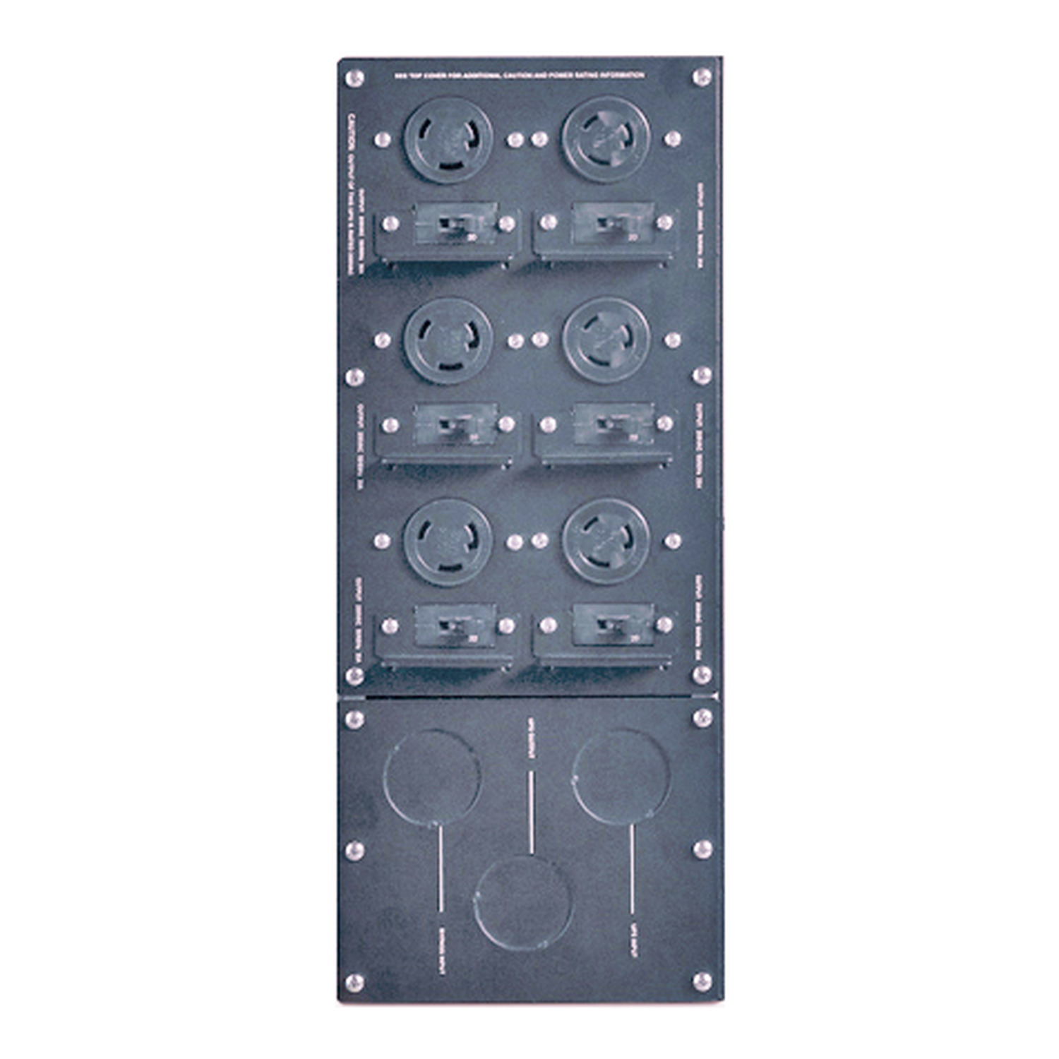 SBP10KRMI4U - APC Service Bypass Panel- 230V; 100A; MBB; Hardwire input ...