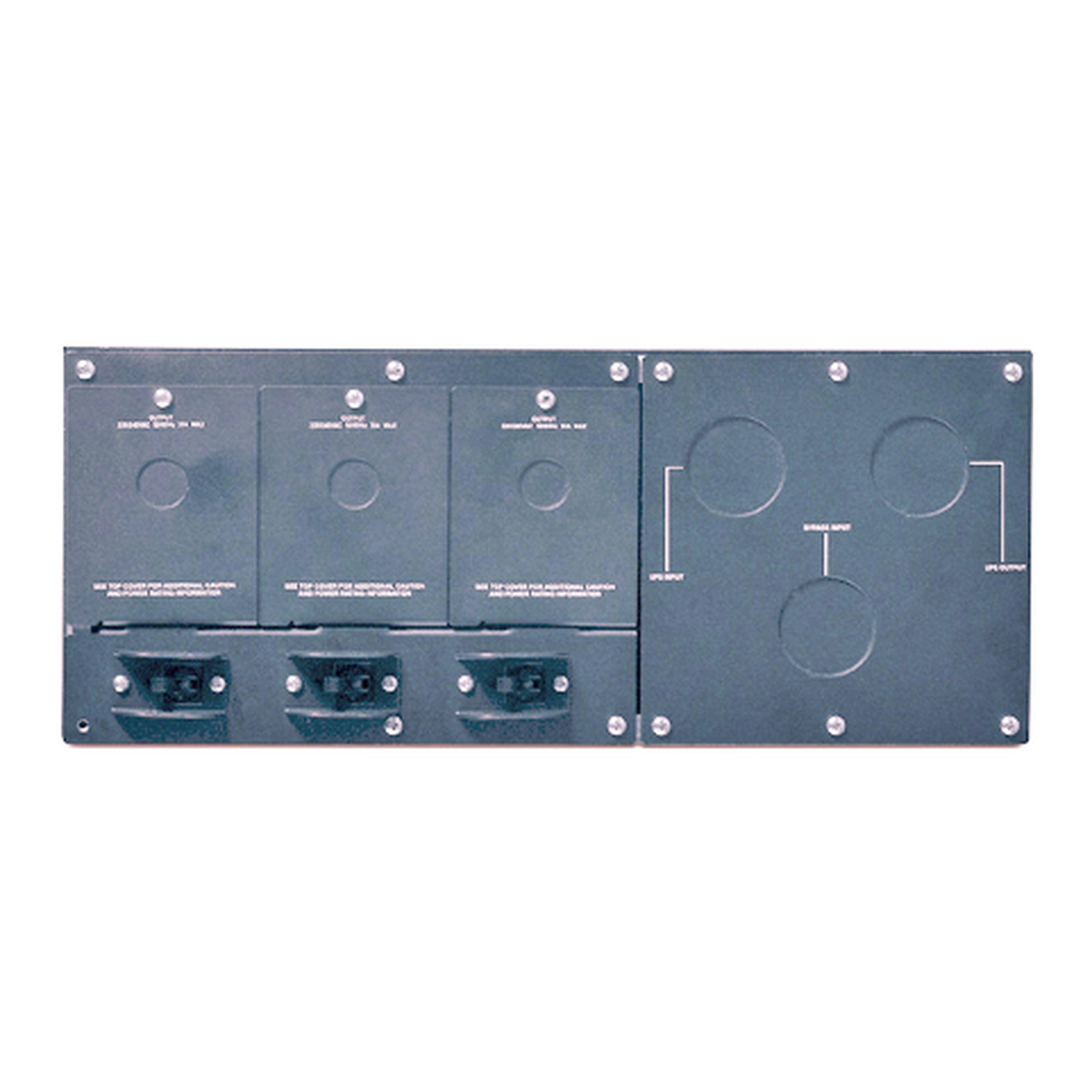 SBP16KRMI4U - Panel de bypass servicio de APC - 230 V; 100 A; cableado ...