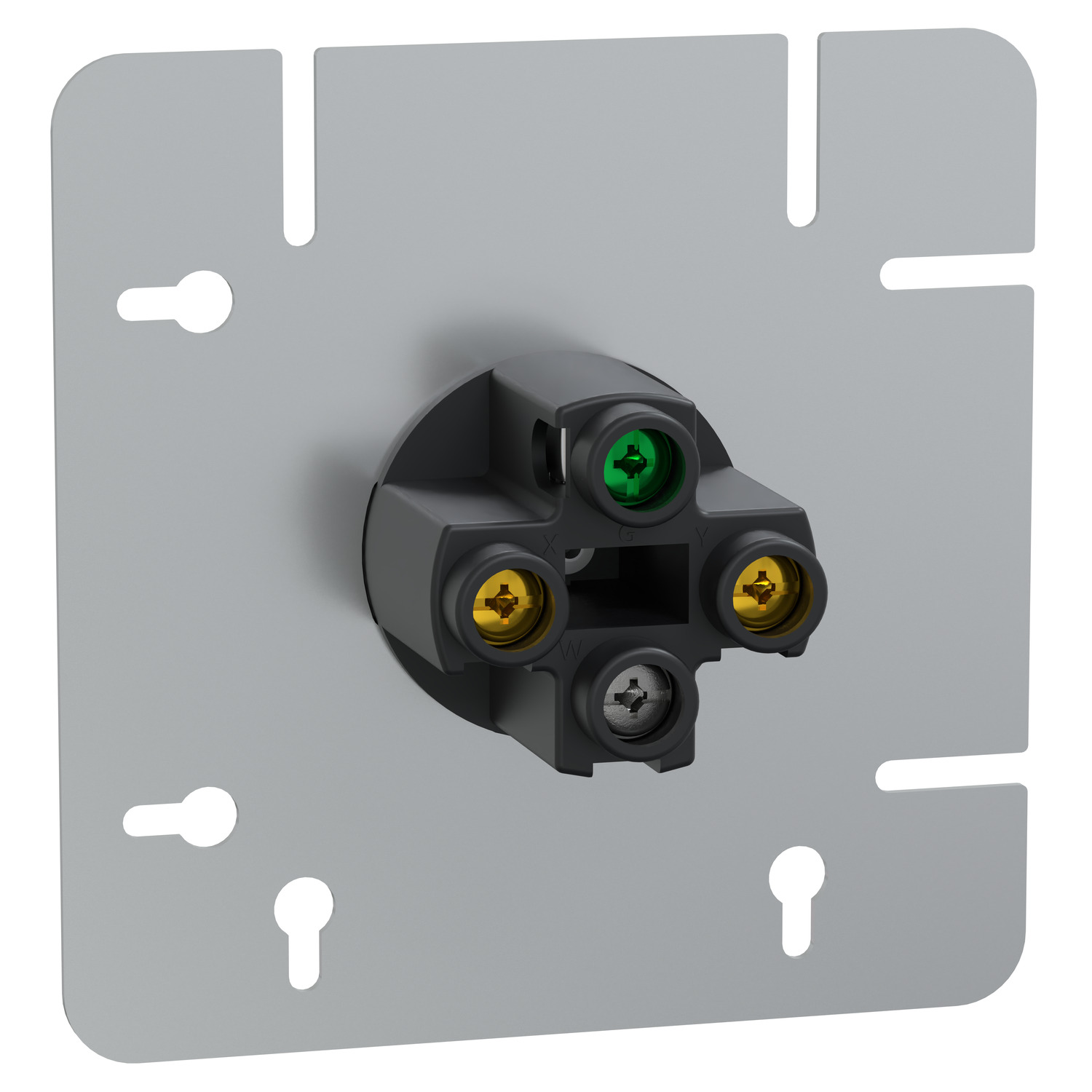 SQR46302BK - Socket-outlet, X Series, 30A, standard, for dryer, 4 11/16 ...