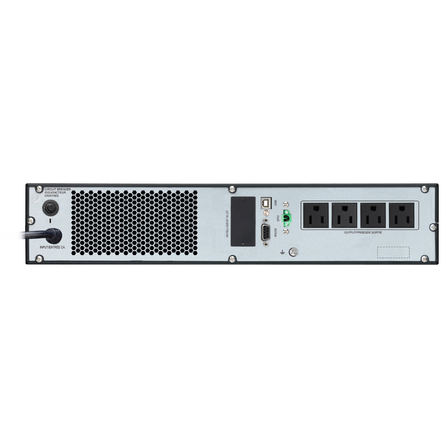 APC Easy UPS On-Line, 1000VA, Rackmount 2U, 120V, 4x 5-15R NEMA outlets ...