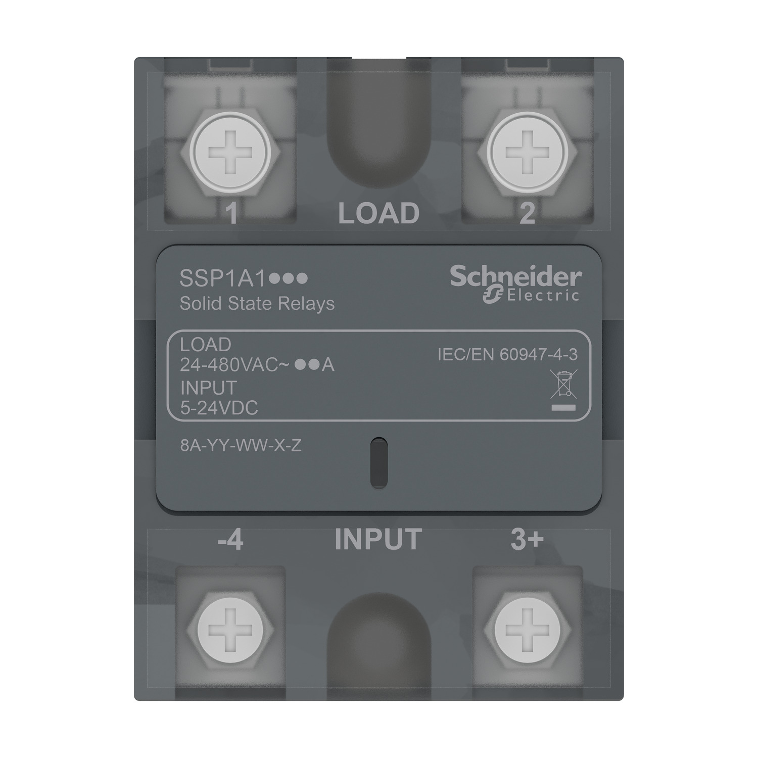 SSP1A125BDE - solid state relay, Easy Harmony Solid State Relays, input ...