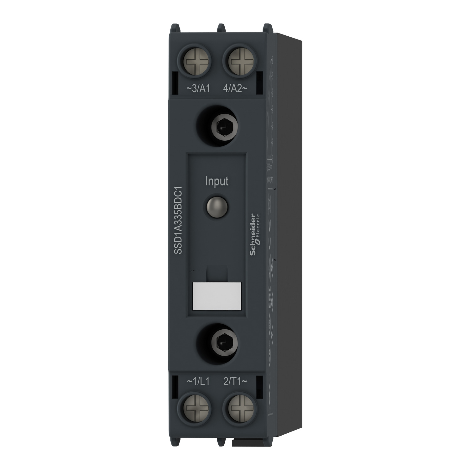 SSD1A335BDC1 - Harmony, Solid state relay, 35 A, DIN rail mount, zero ...