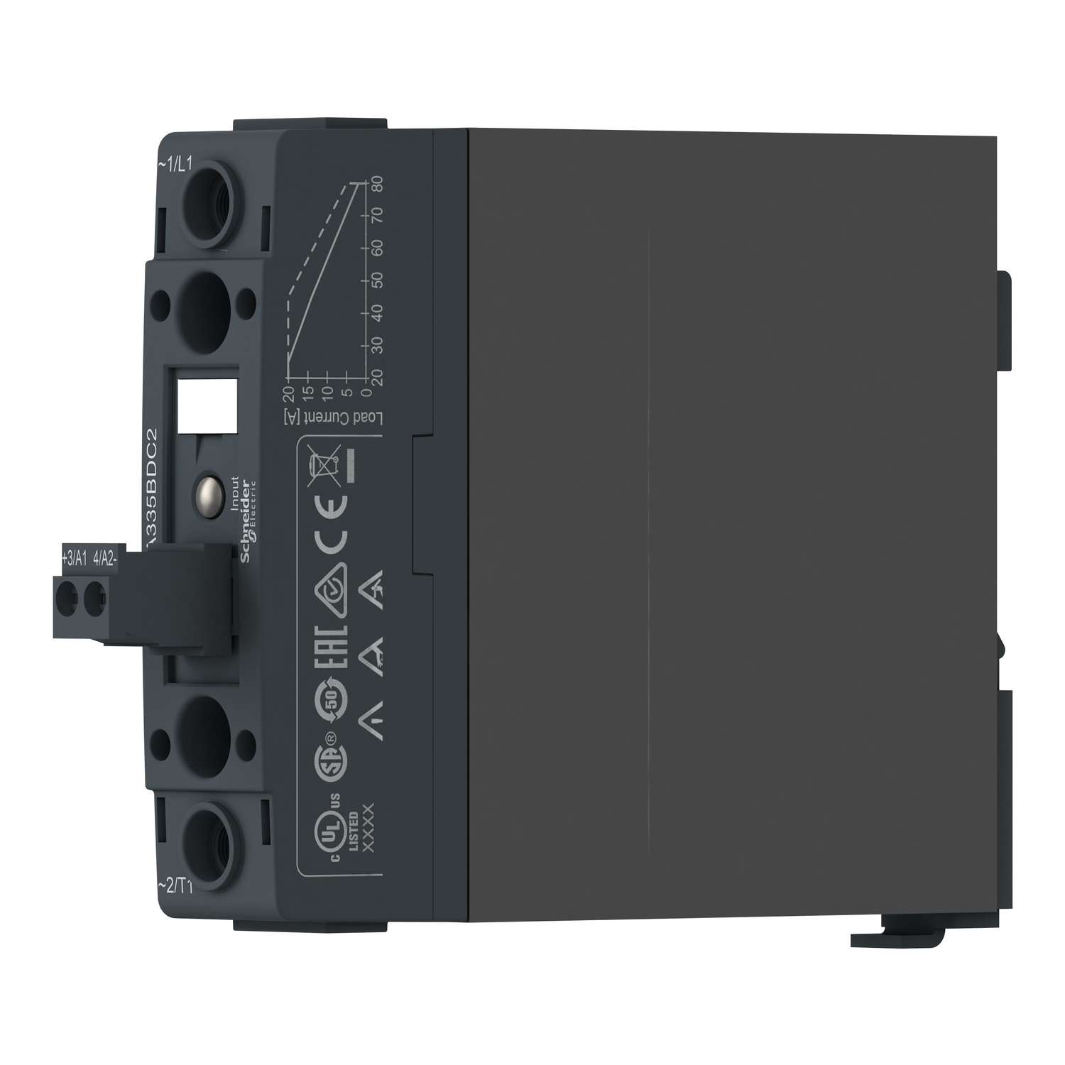 SSD1A335M7RC2 - single phase panel, Harmony Solid State Relays, 35A ...