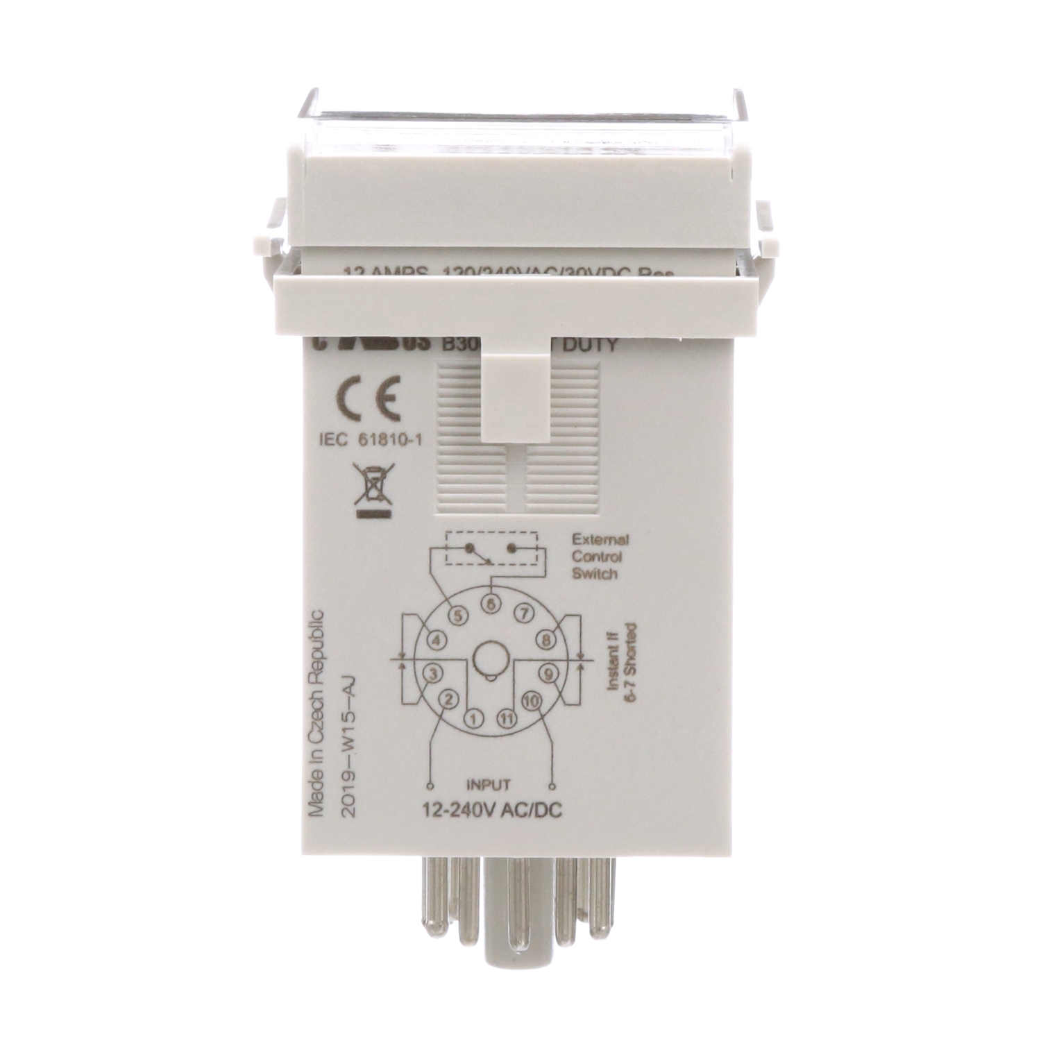 TDRPRO-5100 - Time delay relay, Harmony SE Relays, DPDT, 100ms to ...