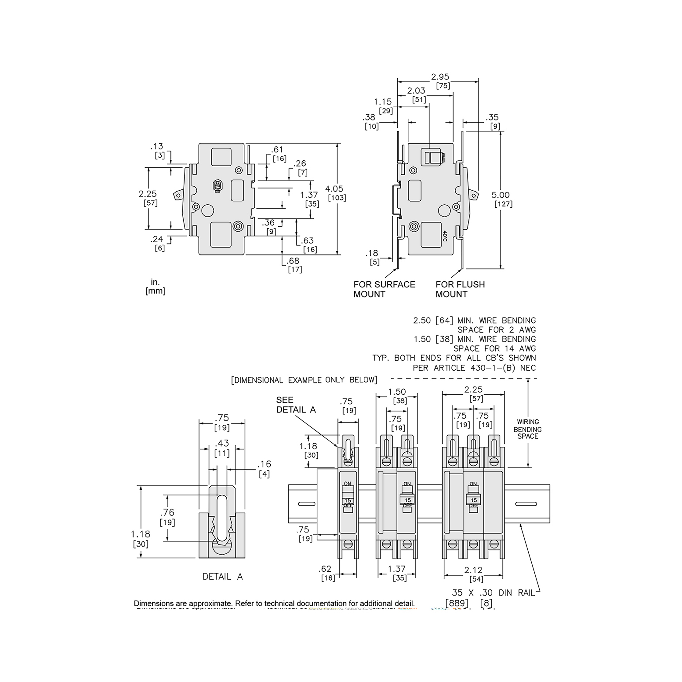 Mini circuit breaker, QOU, 30A, 3 pole, 240VAC, 10kASchneider US EN ...