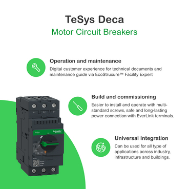 GV3P32 - TeSys GV3-Circuit breaker-thermal-magnetic - 23…32A - EverLink ...