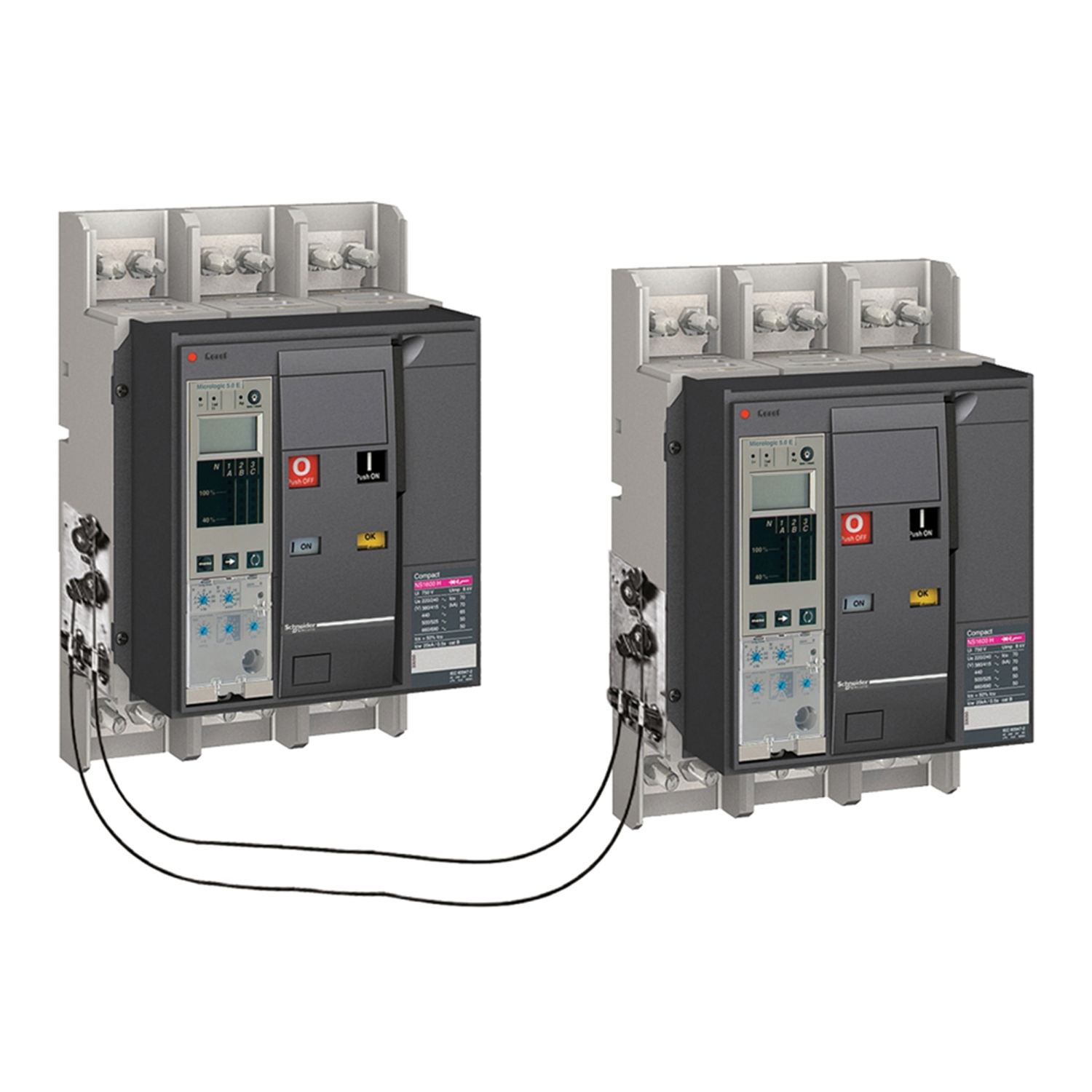 33913 - Mechanical interlocking, MasterPact NT, ComPacT NS, drawout ...