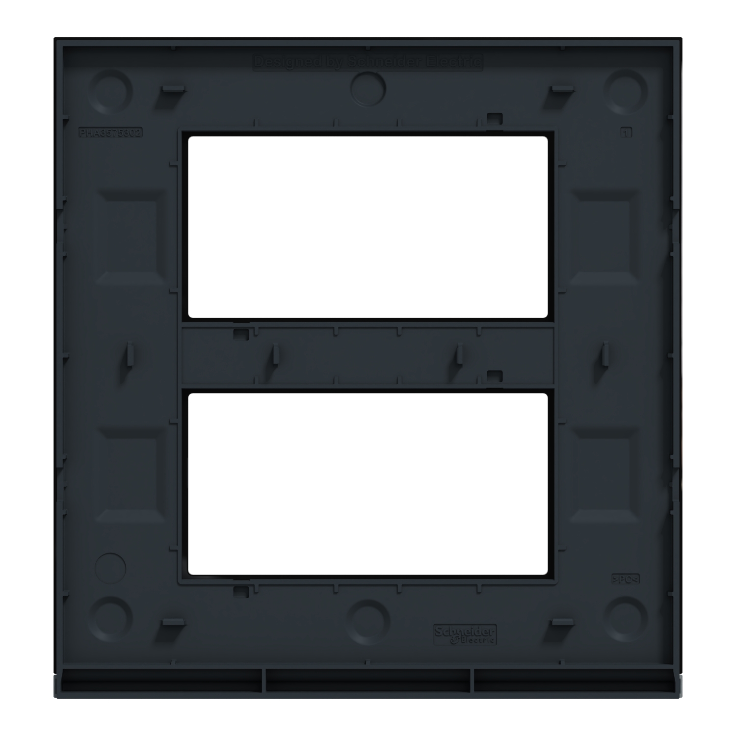 UNPSP8MSQ_GB - cover frame, Unica Pure, 2 gangs, 2 x 4 modules, pearl ...