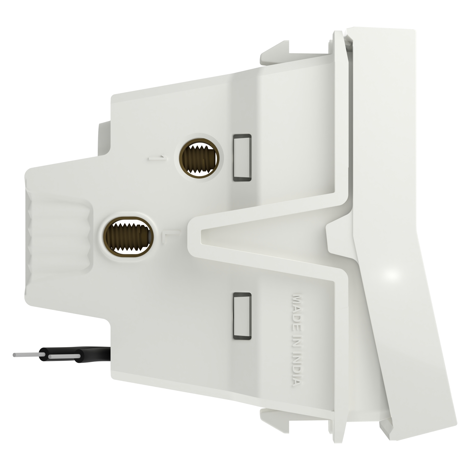 UNS61SWL1M_WE - Switch, Unica Pure, with indicator, 1-pole 1-way, 6AX ...