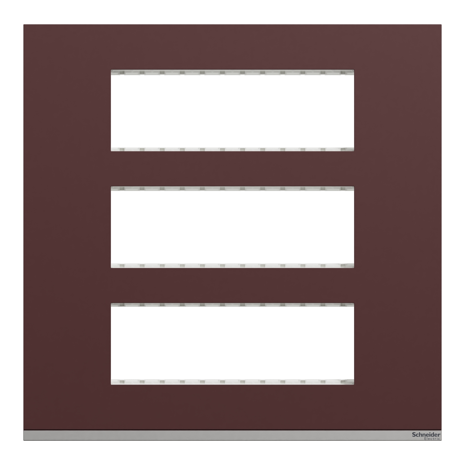 UNSCP18M_CD - Cover Frame, Unica Pure, with fixing frame, 3 gangs, 3 x ...