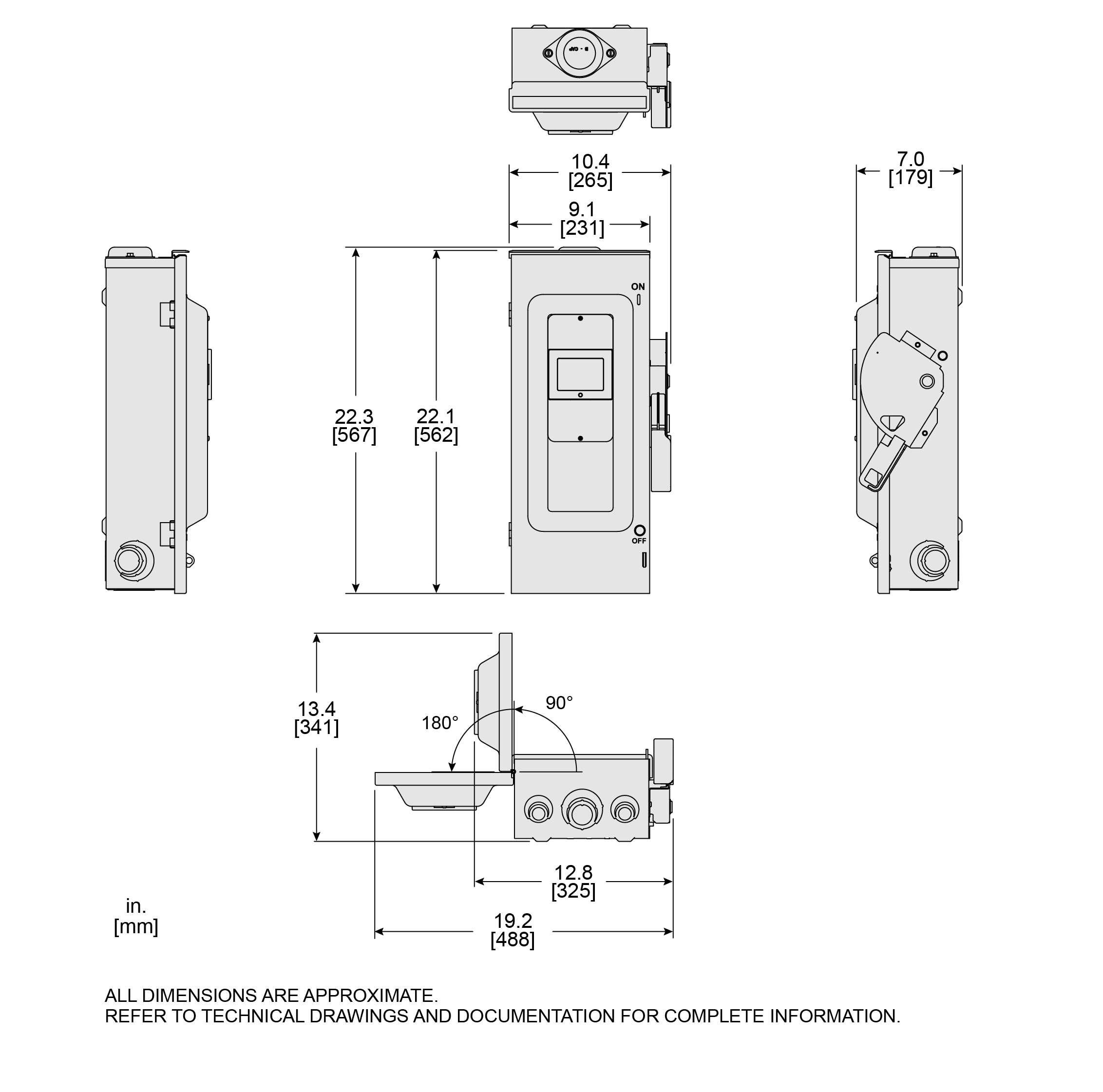 Safety switch, VisiPacT, heavy duty, fused, viewing window, NEMA 3R ...