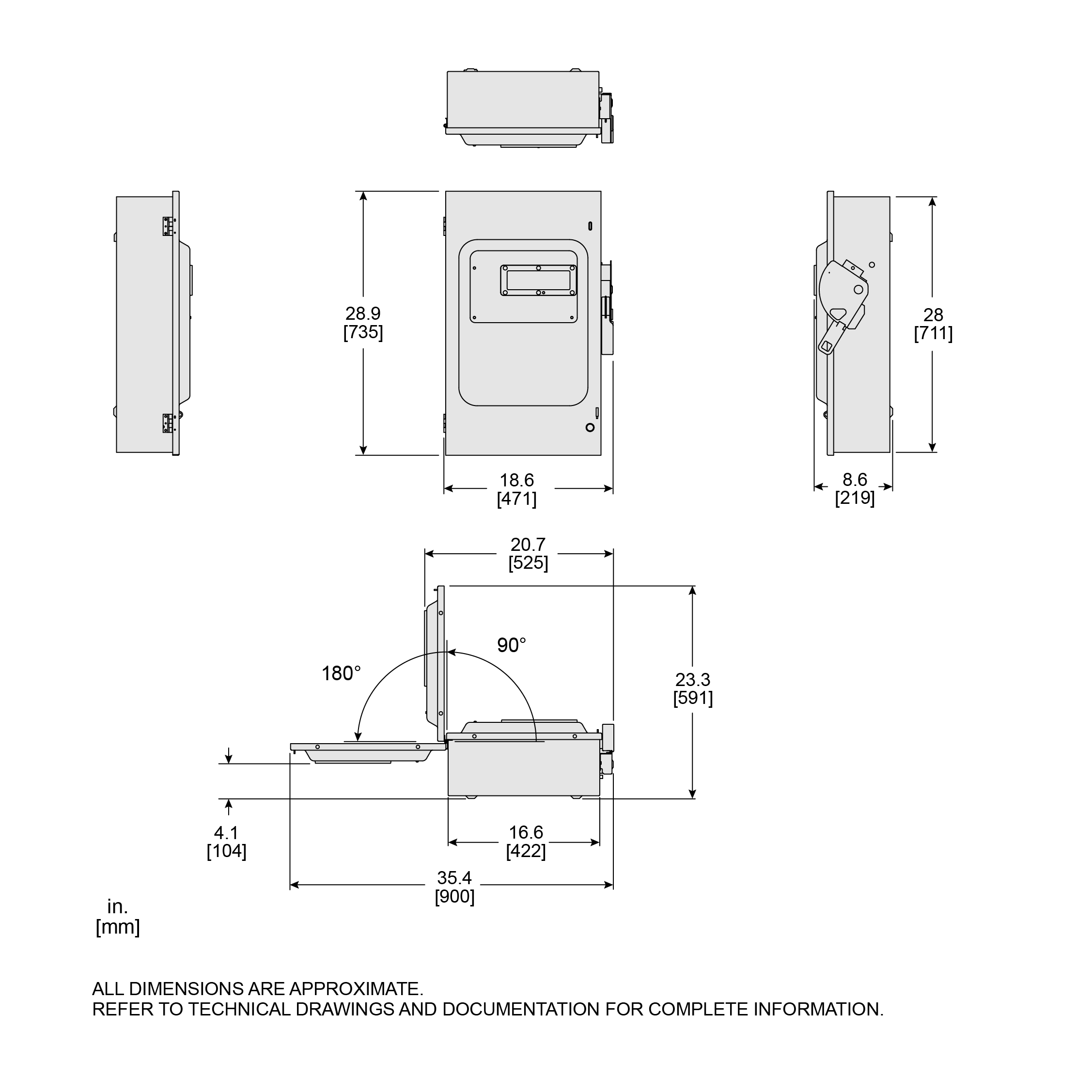 Safety switch, VisiPacT, heavy duty, fused, viewing window, NEMA 1 ...