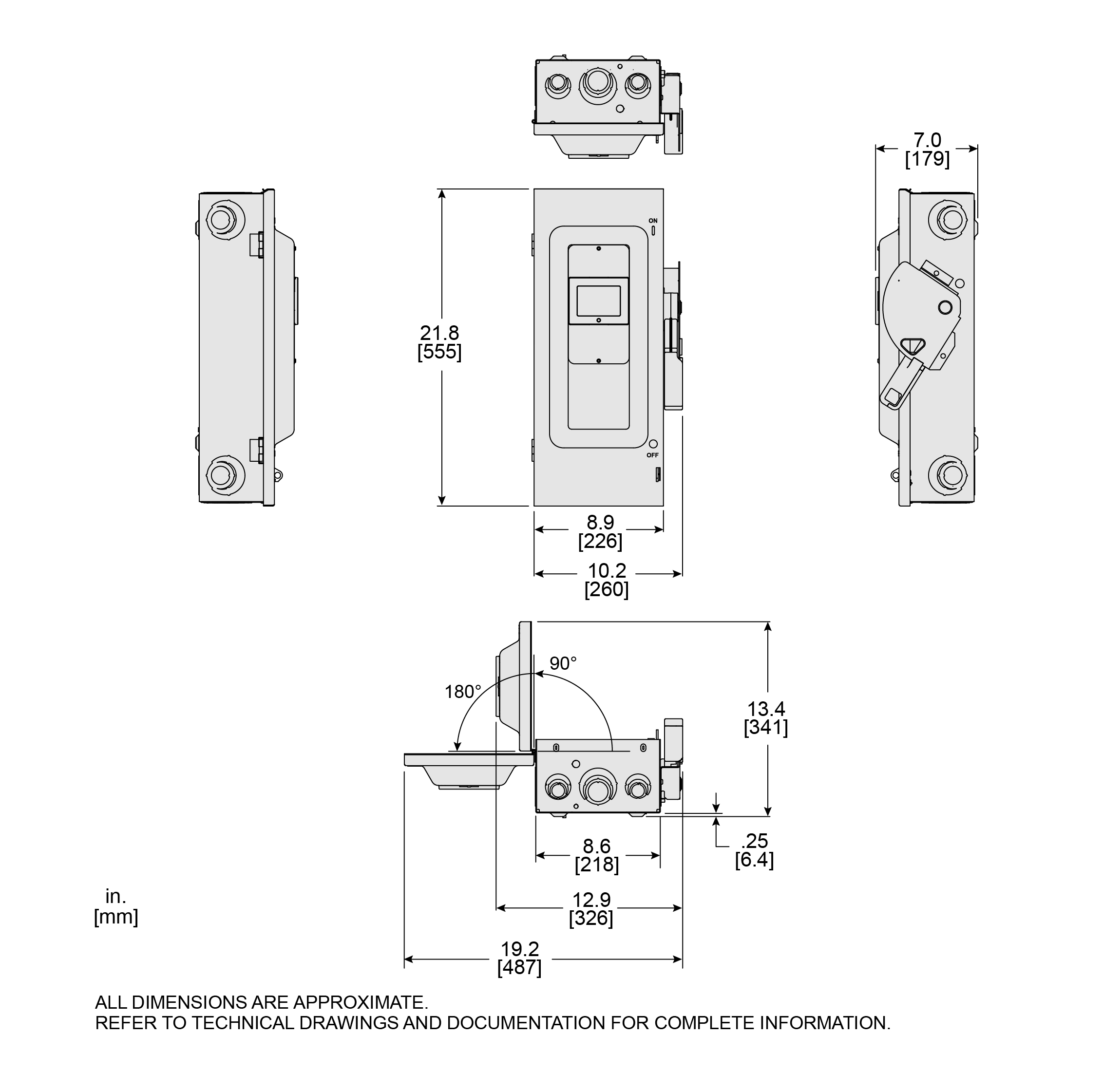 Safety switch, VisiPacT, heavy duty, unfused, viewing window, NEMA 1 ...